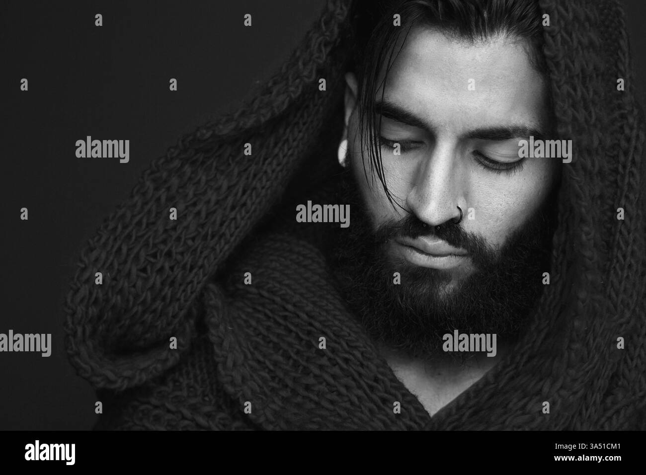 Studio highlights Black and White Stock Photos & Images - Alamy