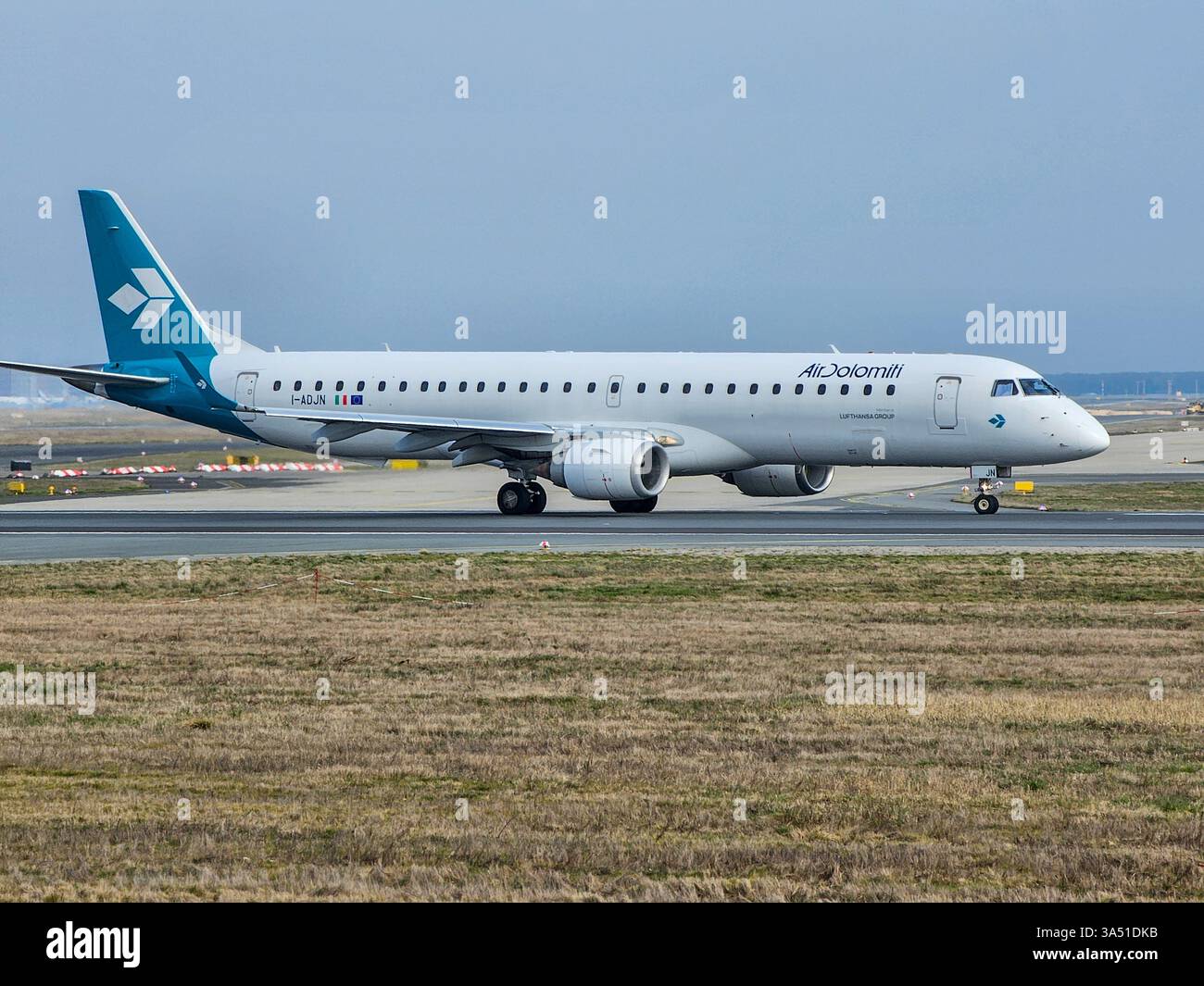 Frankfurt, Hessen, Germany - March 6 2024: Air Dolomiti, Embraer E195LR ...
