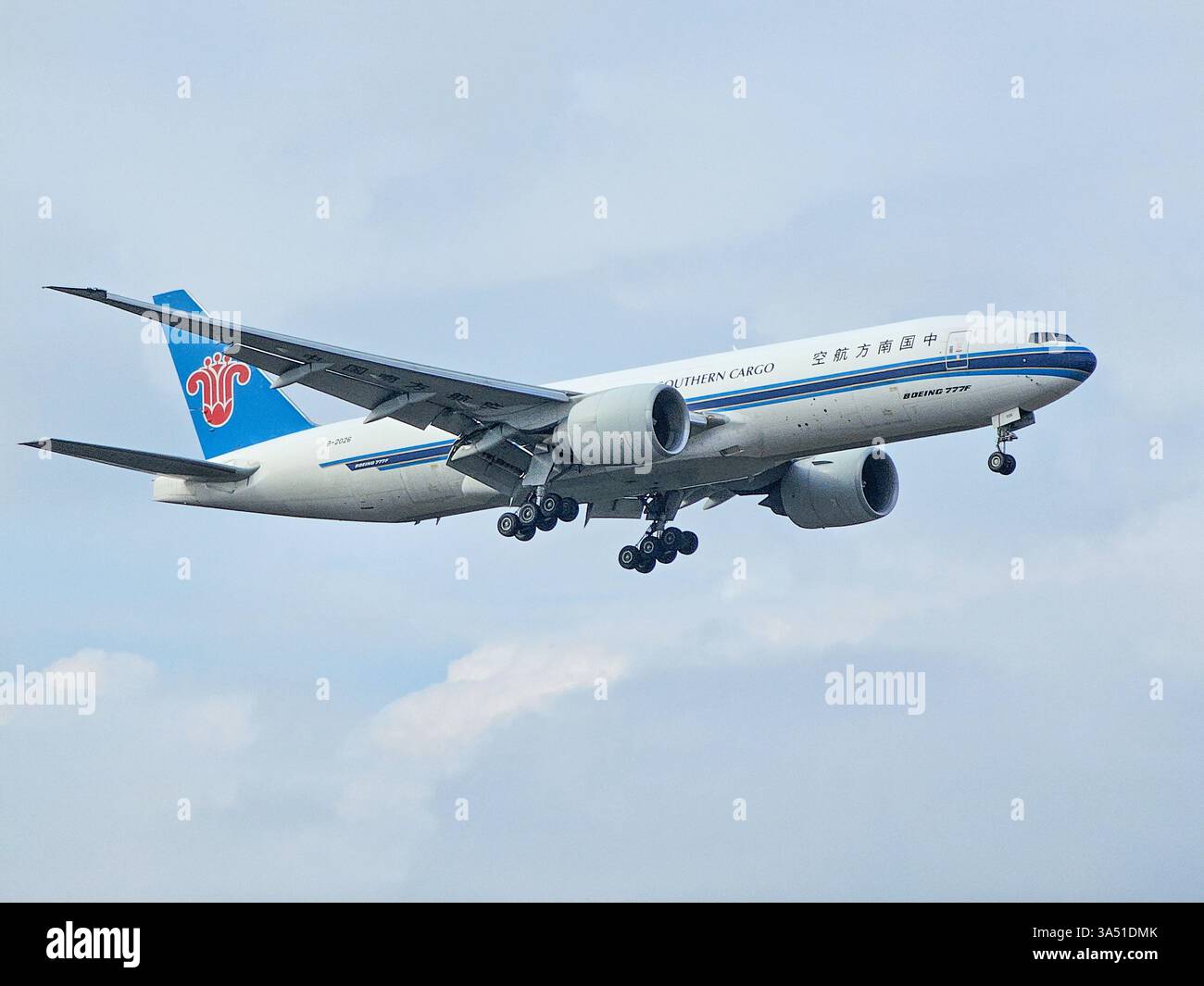 Frankfurt, Hessen, Germany - March 6 2024: China Southern Cargo, Boeing ...