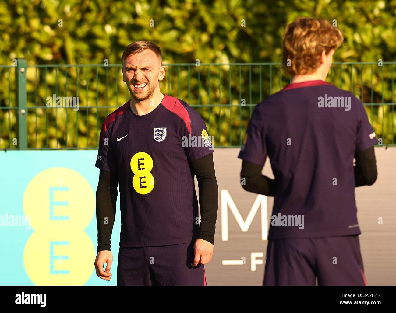England's Jarrod Bowen during the England training session at Tottenham ...