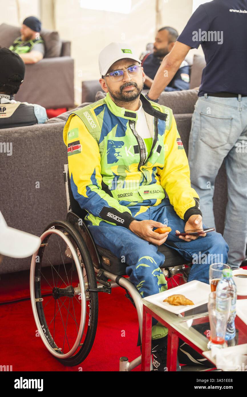 Nikhil SACHANIA, Deep PATEL, Ford Fiesta Rally3, portrait during the ...