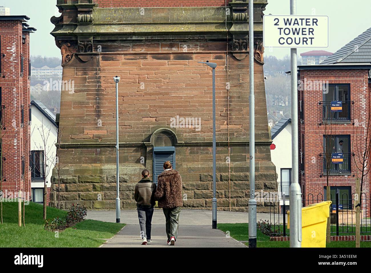 Glasgow, Scotland, UK. 20th March, 2025. The former ruchill hospital ...