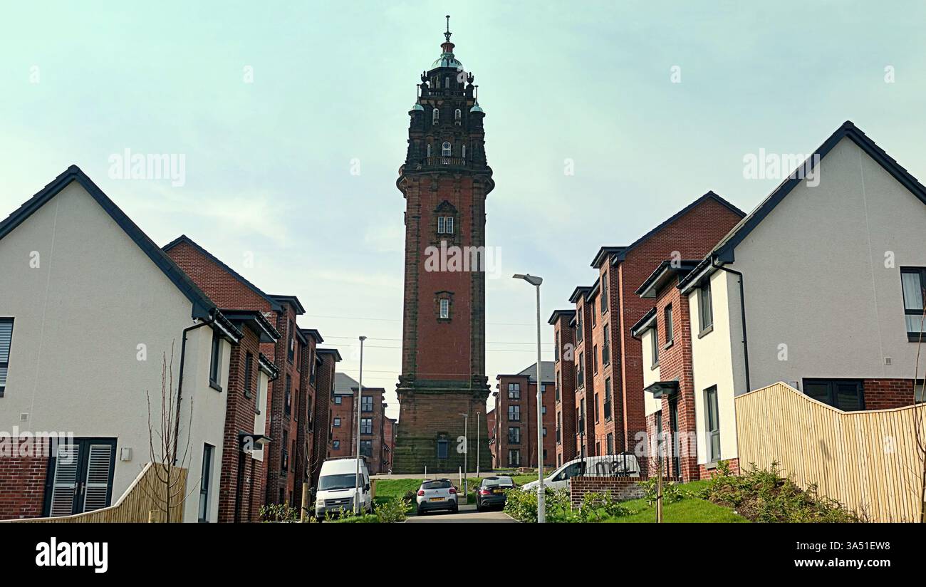 Glasgow, Scotland, UK. 20th March, 2025. The former ruchill hospital ...