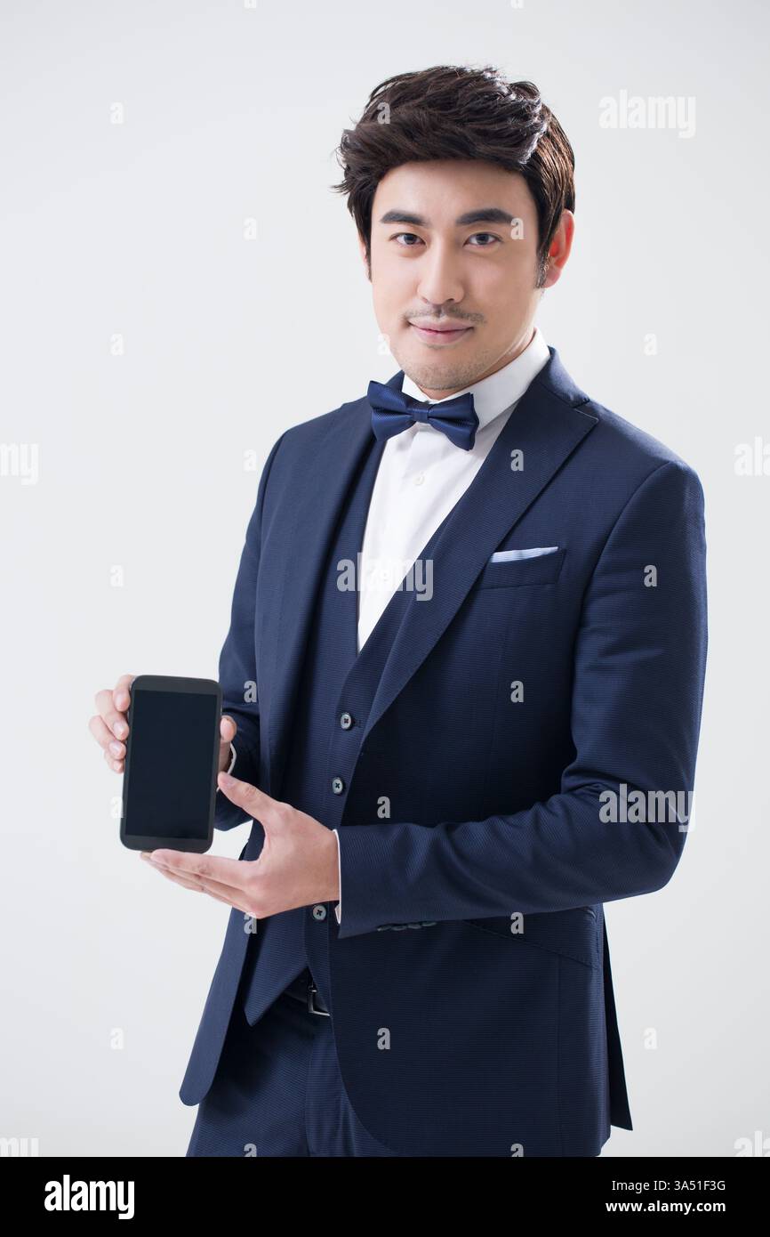 Medium shot successful mixed race hi-res stock photography and images ...