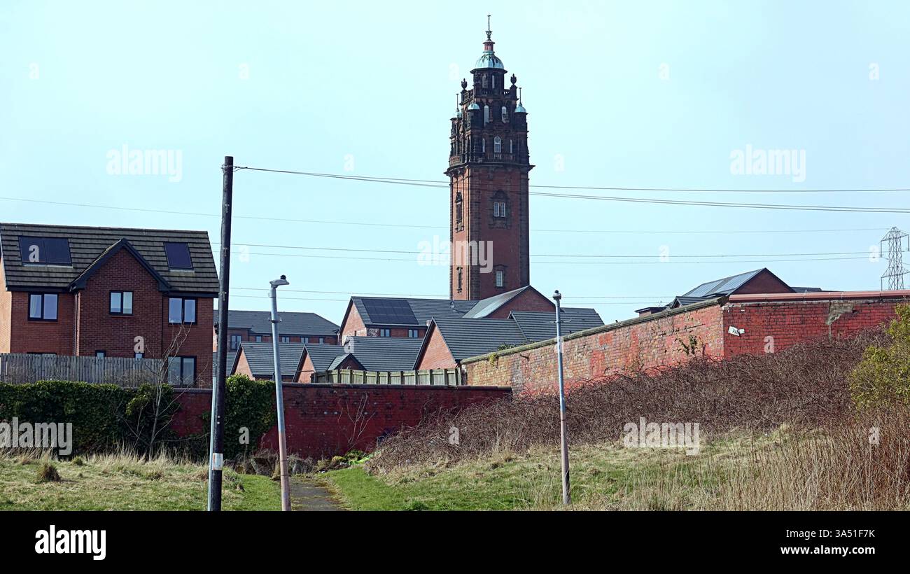 Glasgow, Scotland, UK. 20th March, 2025. The former ruchill hospital ...
