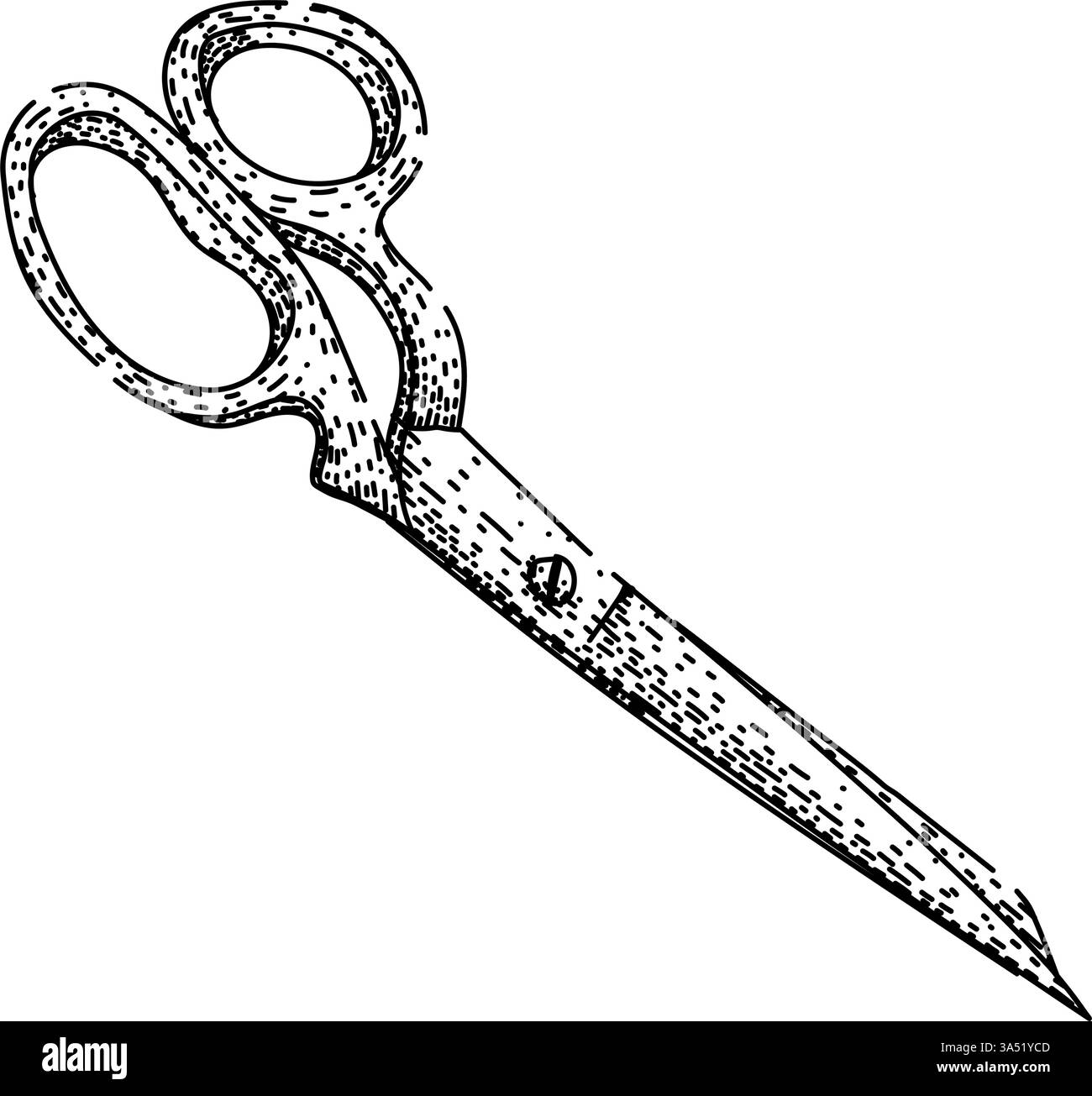 tool scissors sketch hand drawn vector Stock Vector Image & Art - Alamy