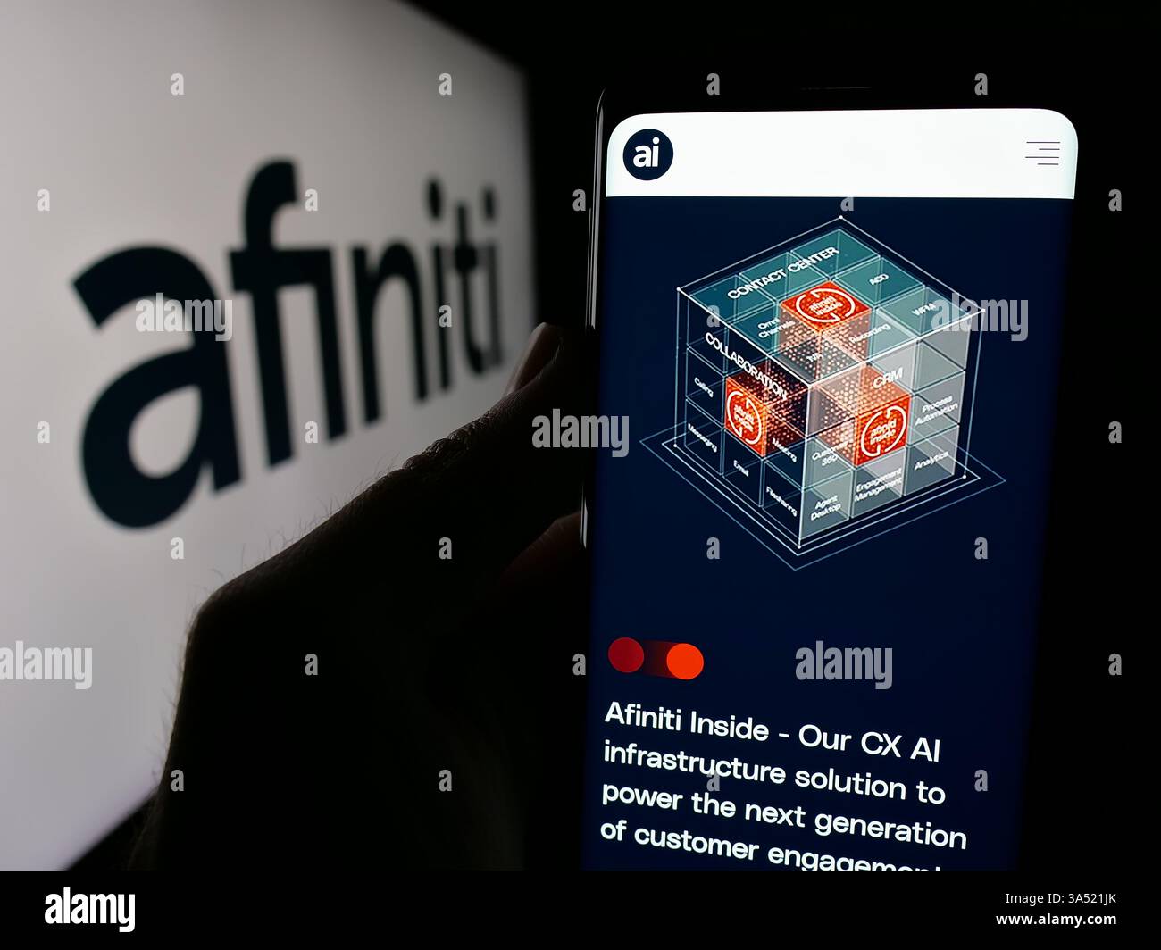 Afiniti logo hi-res stock photography and images - Alamy