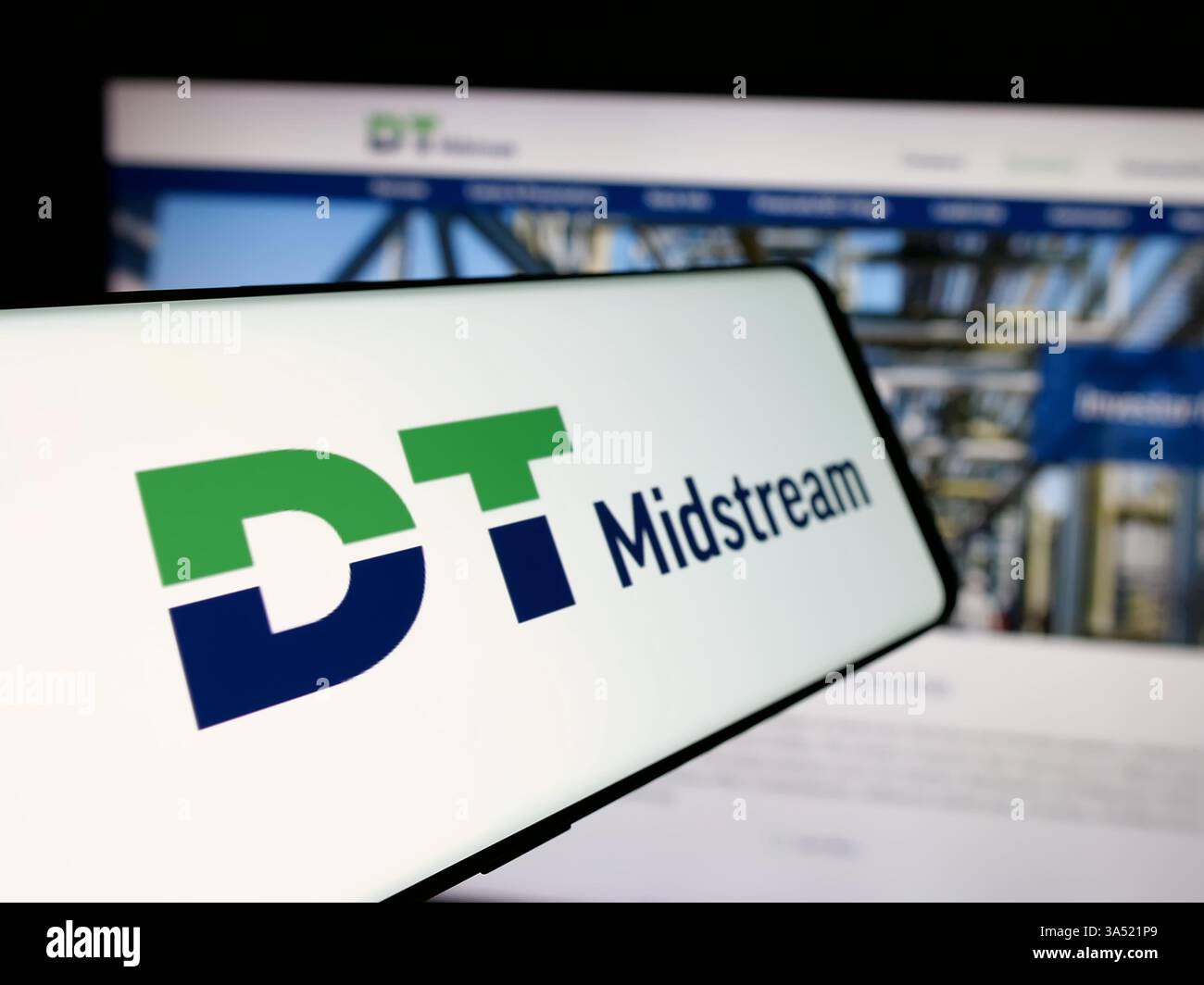 Dt midstream logo hi-res stock photography and images - Alamy