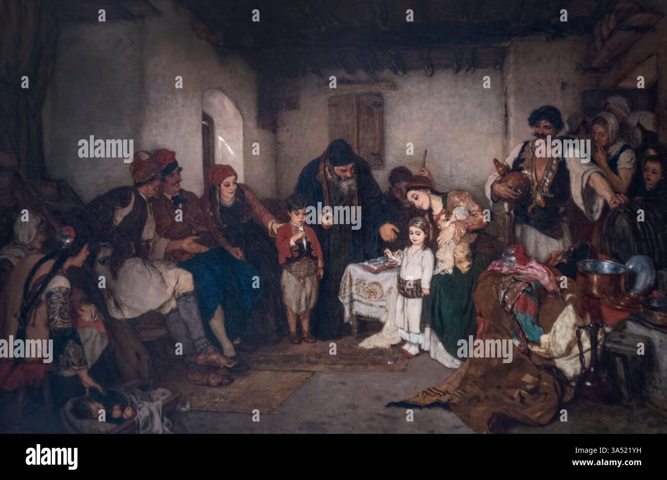 Children greece 19th century hi-res stock photography and images - Alamy