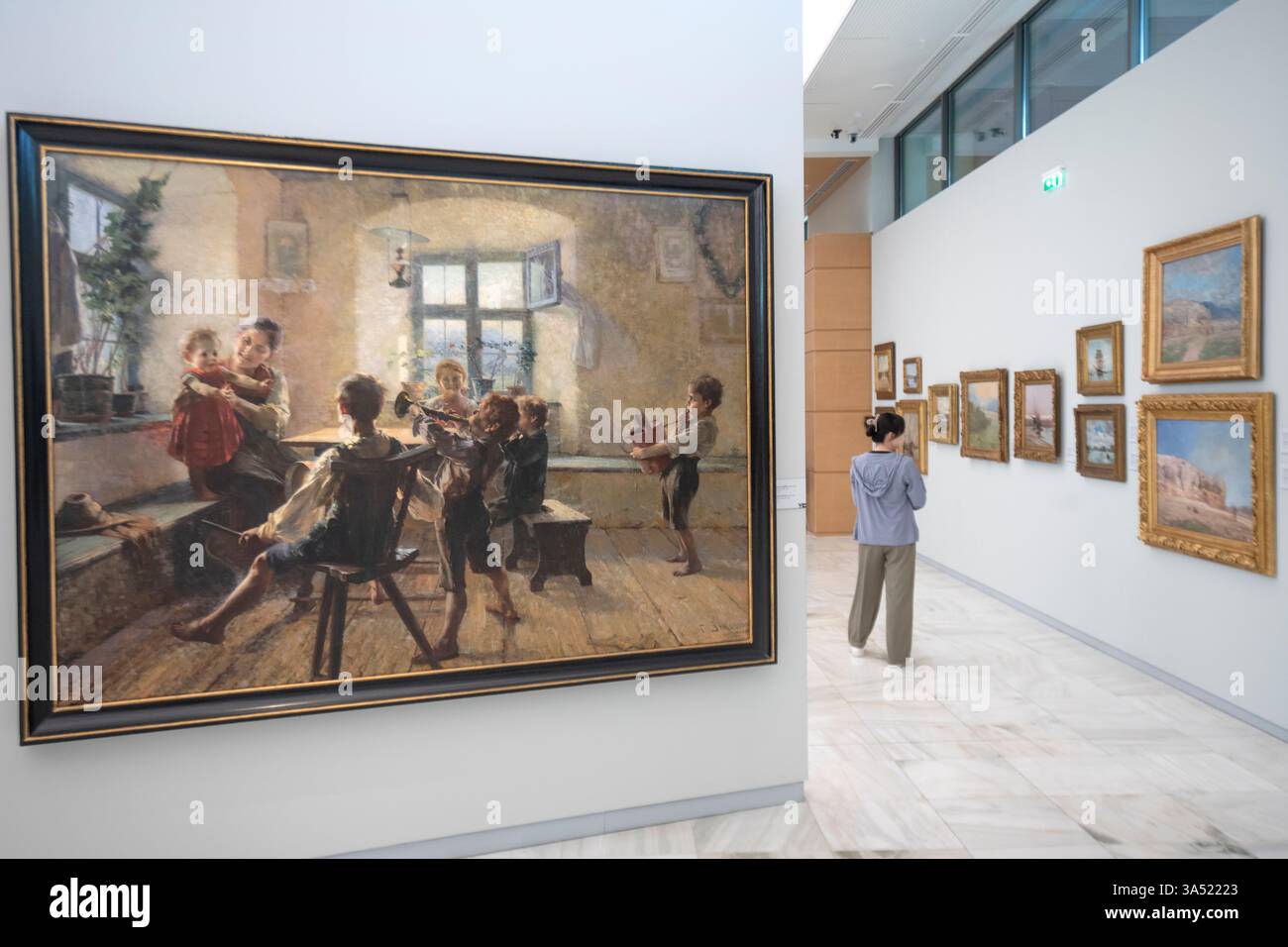 National Gallery: Alexandros Soutsos Museum. Athens, Greece Stock Photo ...