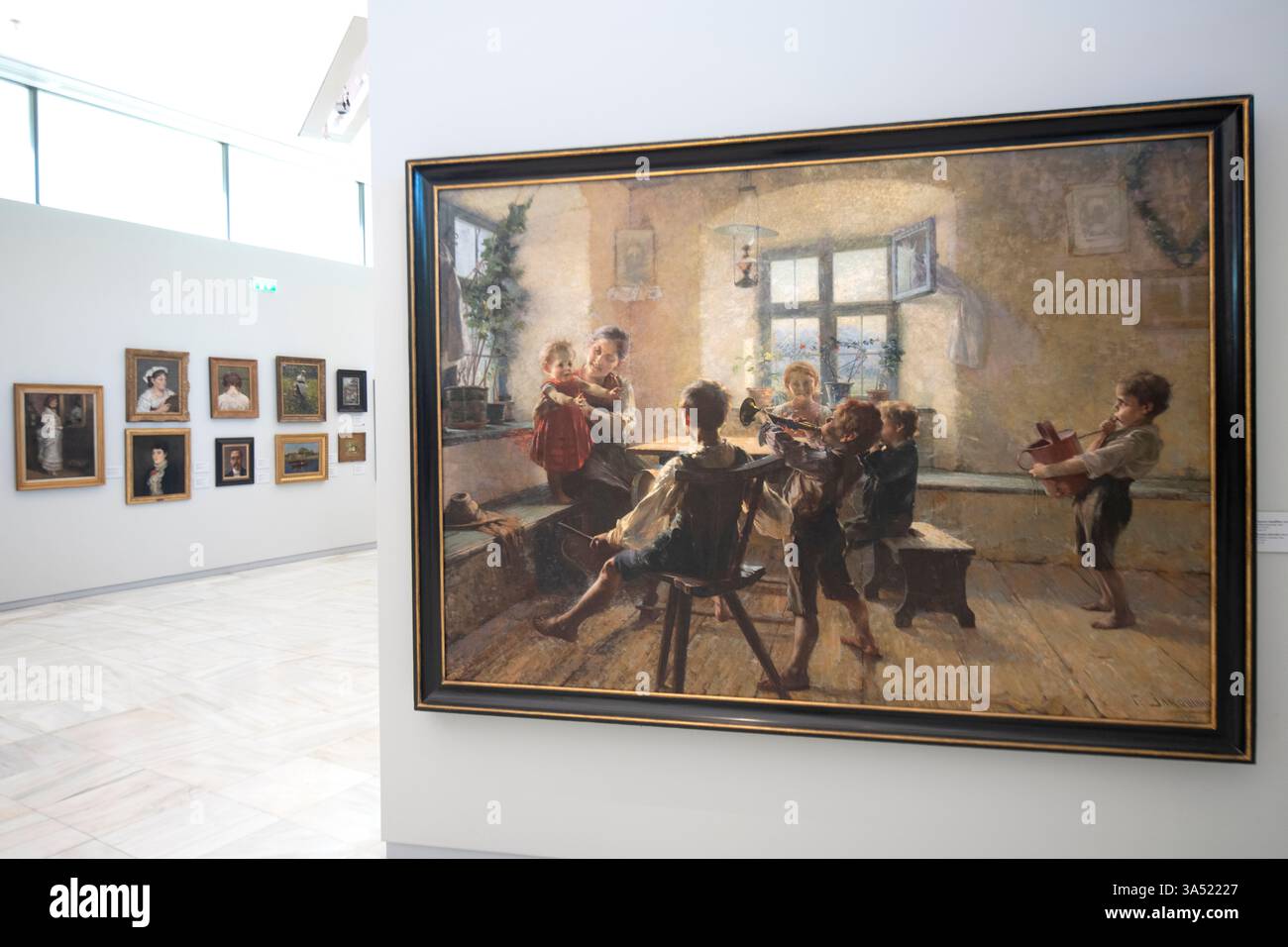 National Gallery: Alexandros Soutsos Museum. Athens, Greece Stock Photo ...