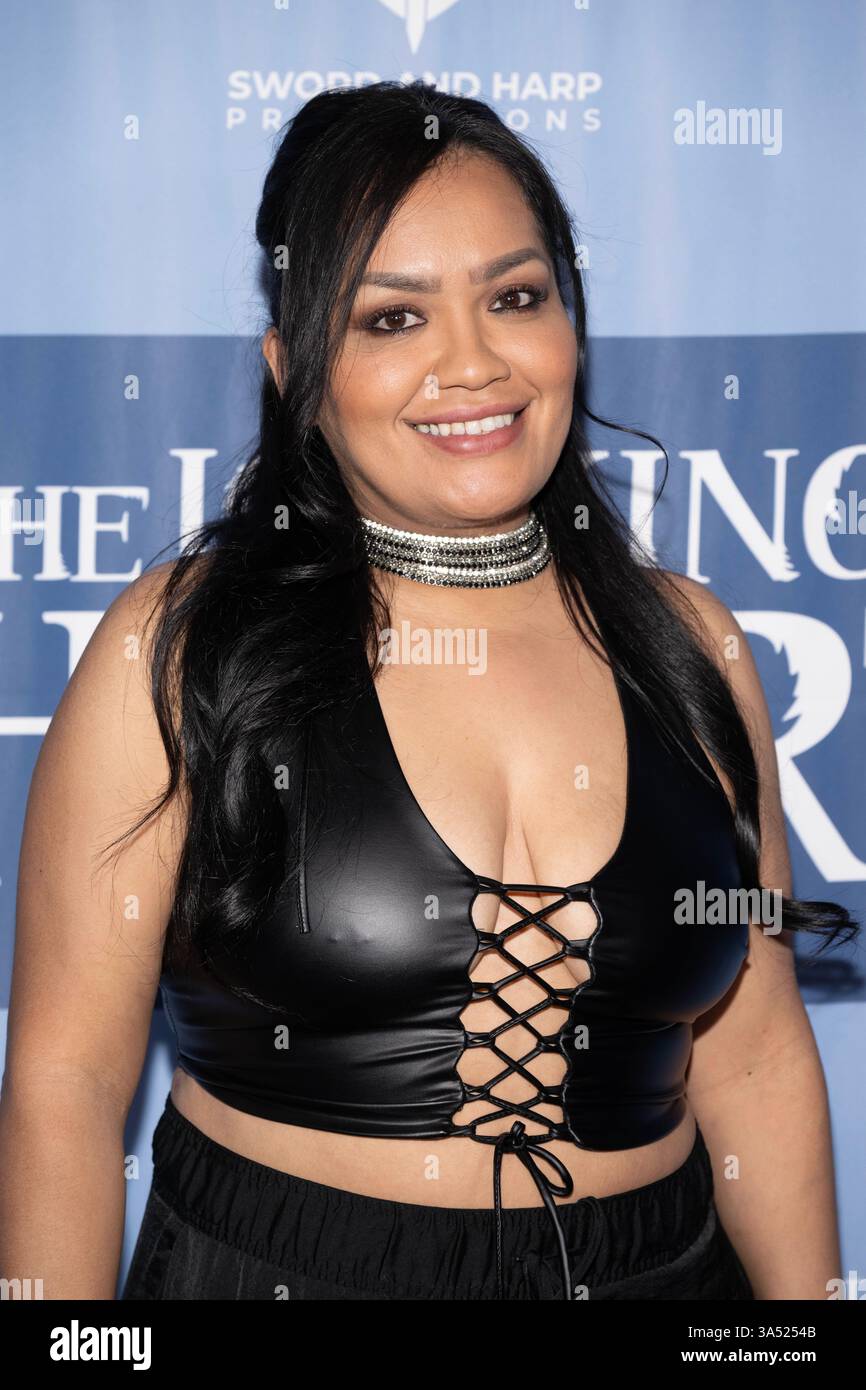 Monique Rivera attends Los Angeles Premiere of TV Series The Ice King's Heart at Studio 537, Los ...