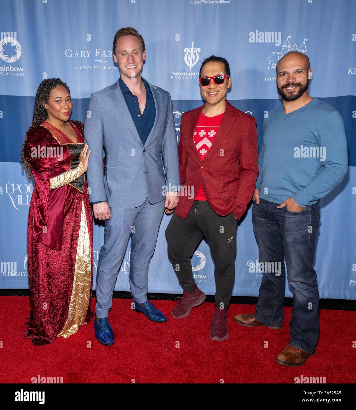 Los Angeles, USA. 19th Mar, 2025. Actress Melissa Dawn Johnson, Actor ...