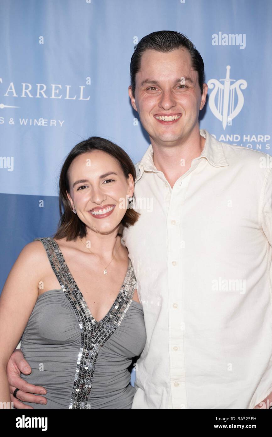 Los Angeles, USA. 19th Mar, 2025. Esther and James Lane attend Los ...