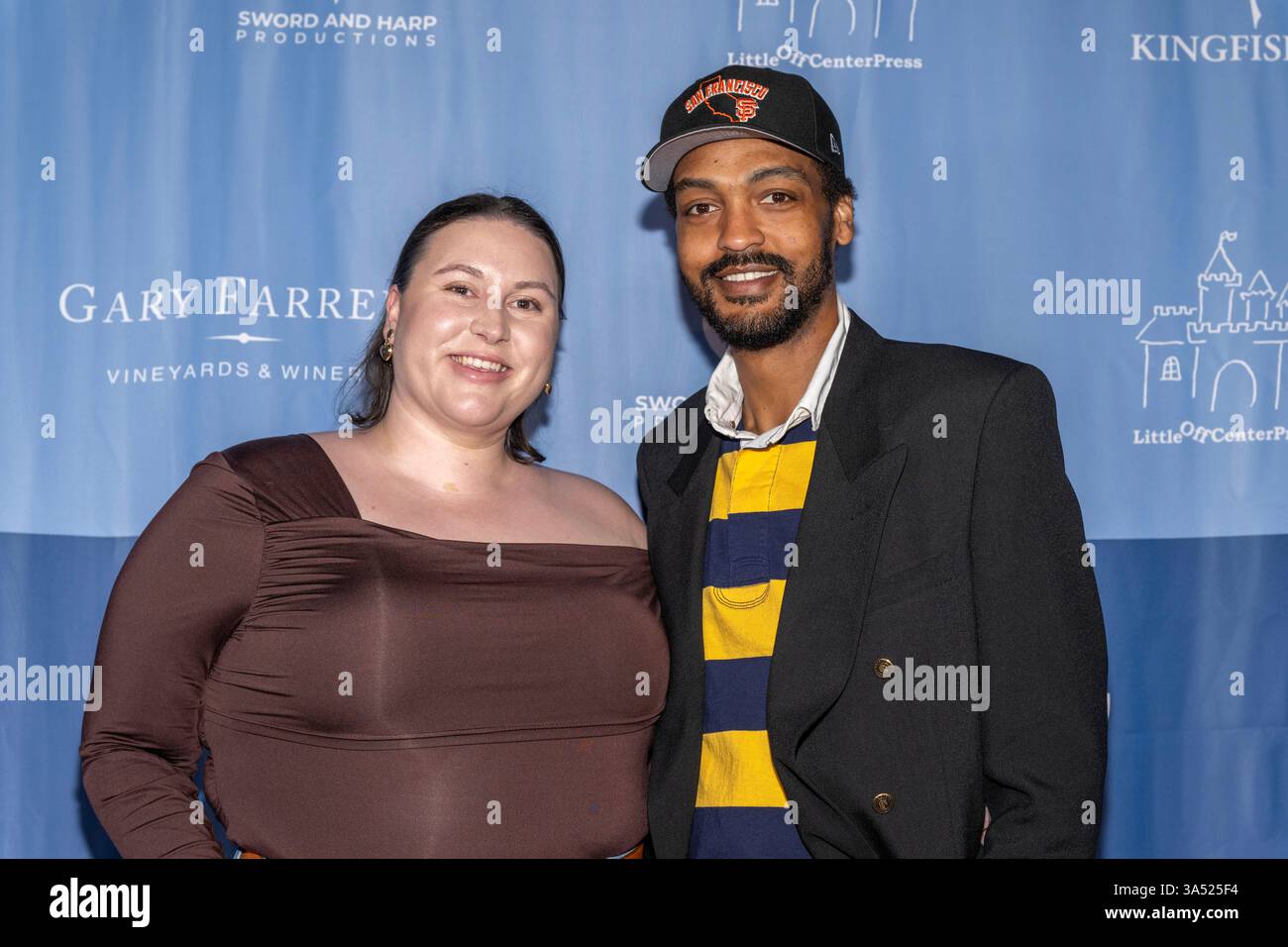 Los Angeles, USA. 19th Mar, 2025. Brianna McDonnell, Matthew Statam ...