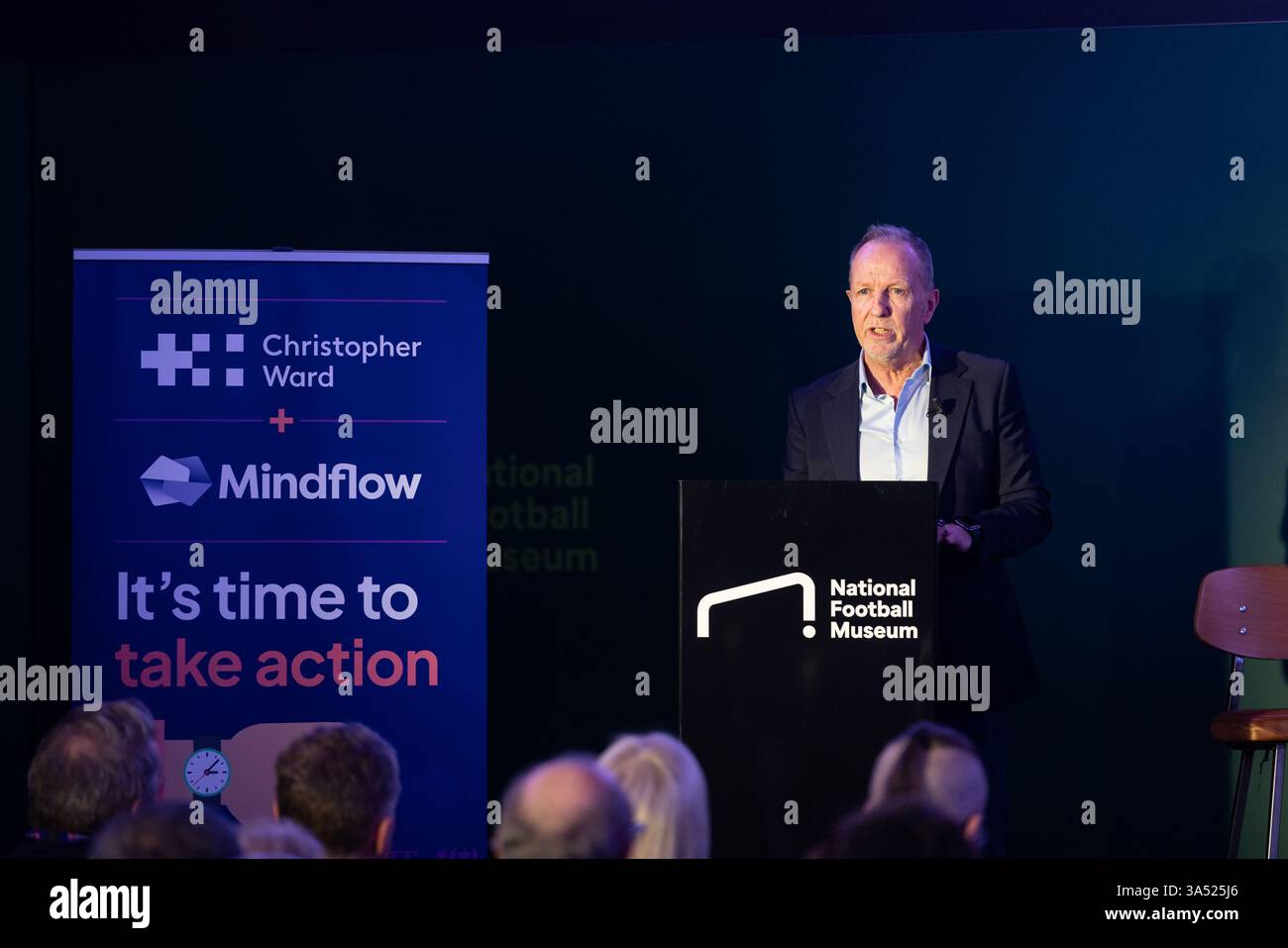 EDITORIAL USE ONLY Former Everton and England footballer, Trevor Steven ...