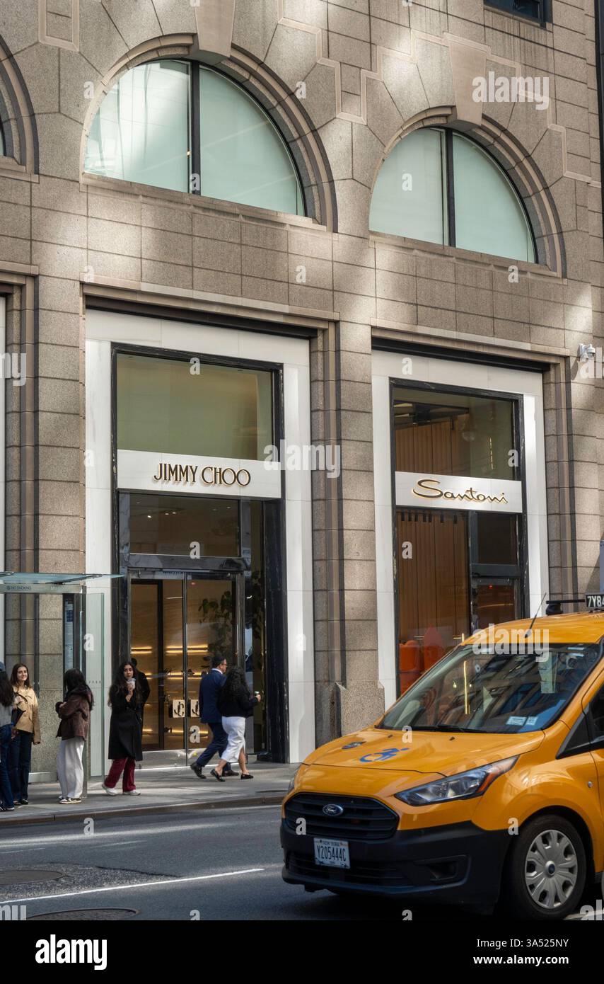 Luxury imported shoes are available at high-end boutiques on Madison ...