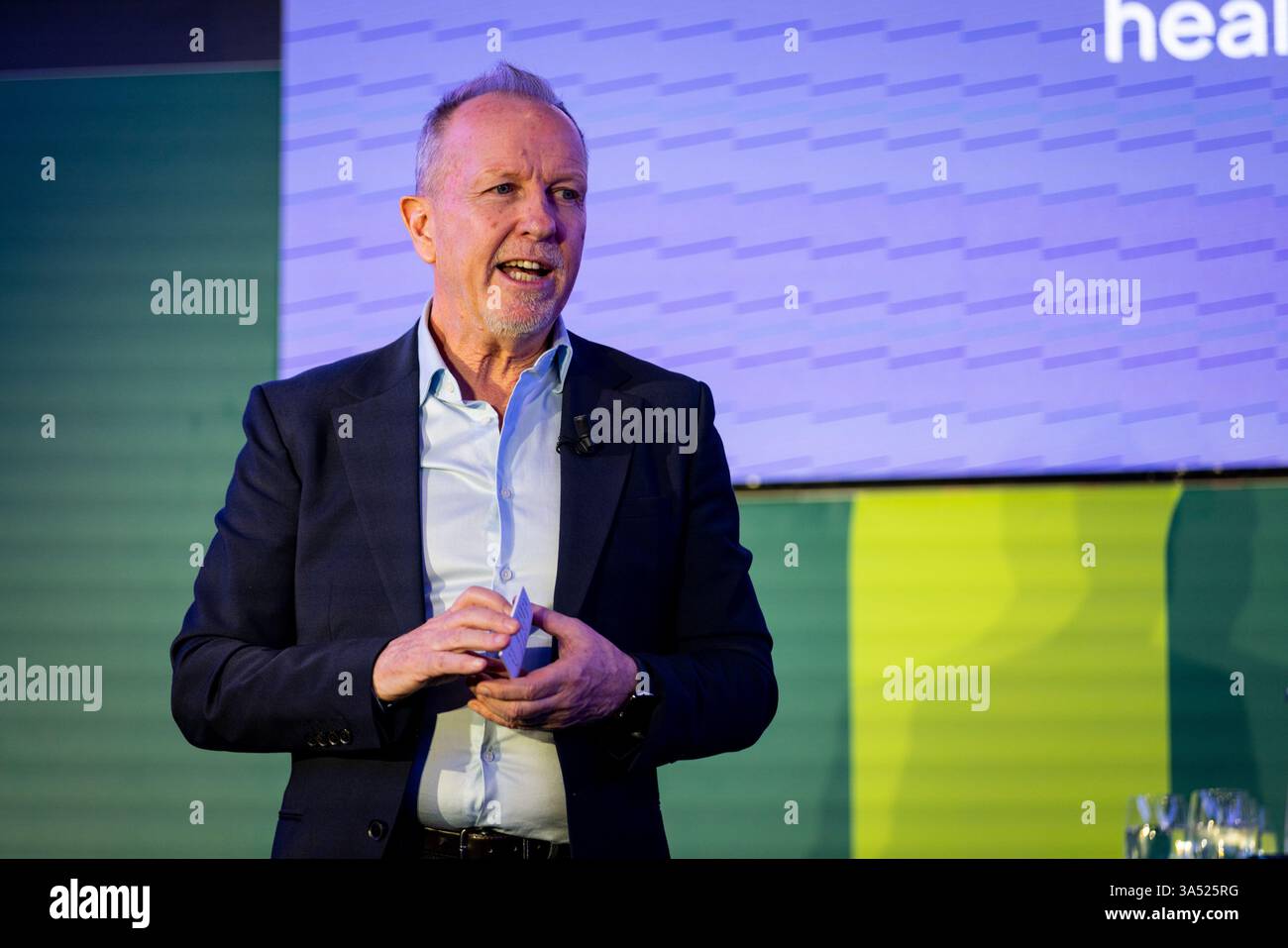 EDITORIAL USE ONLY Former Everton and England footballer, Trevor Steven ...