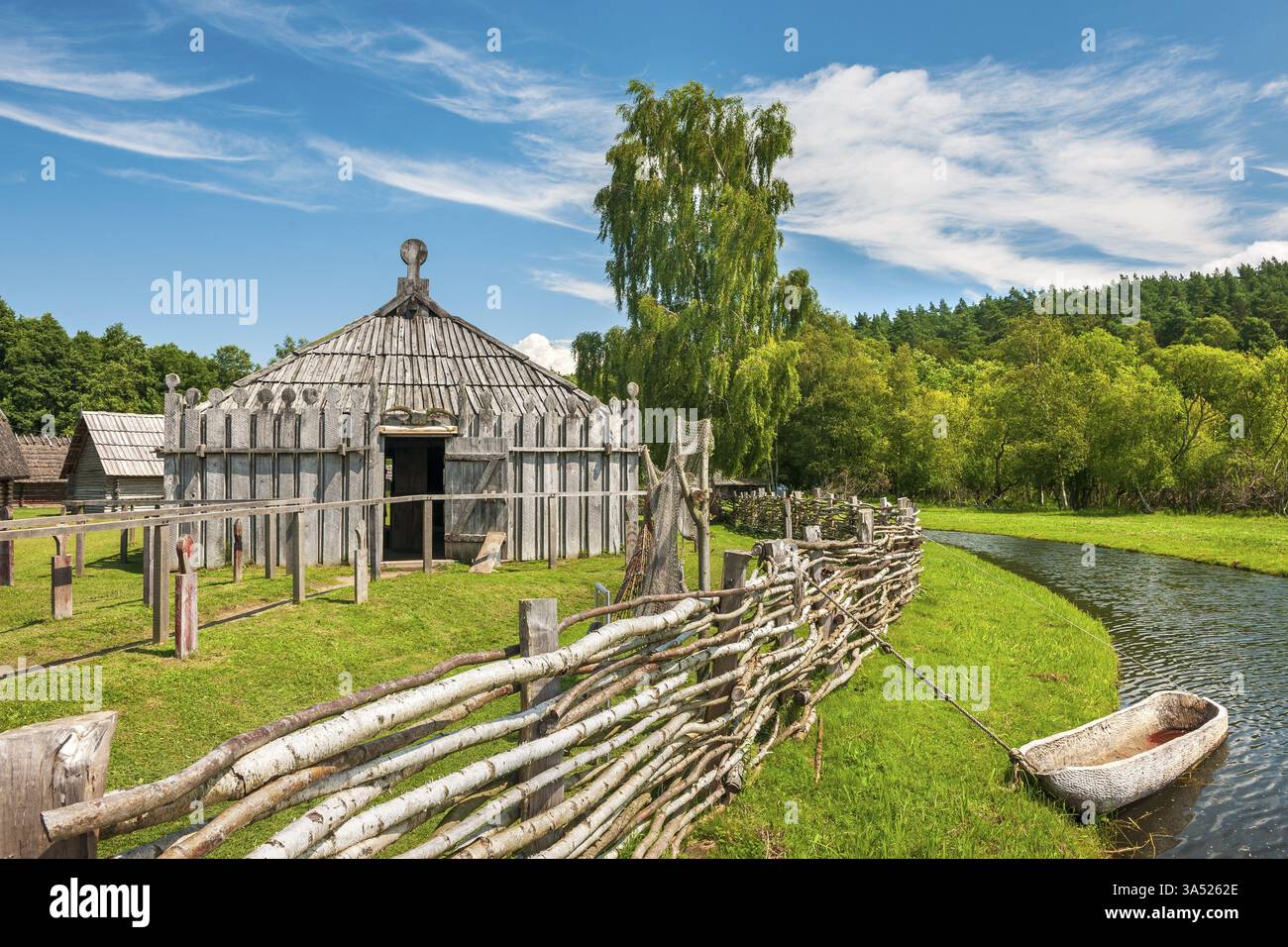 Gross Raden Archaeological Open-Air Museum, Slavic castle complex and ...