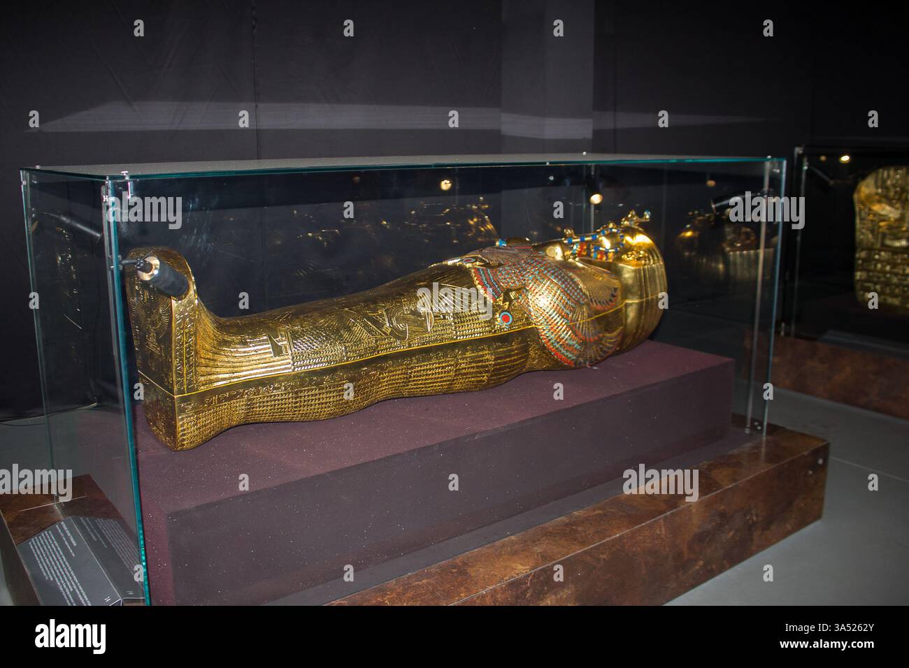 Moscow, VDNH - October 1, 2022. The exhibition "Treasures of the Tomb ...