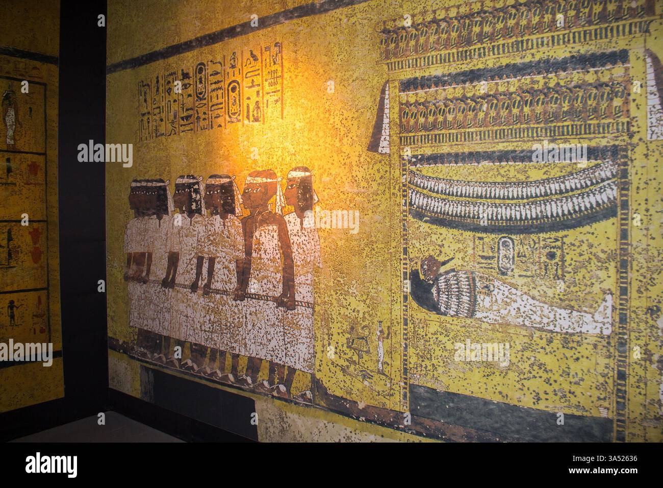Moscow, VDNH - October 1, 2022. The exhibition "Treasures of the Tomb ...