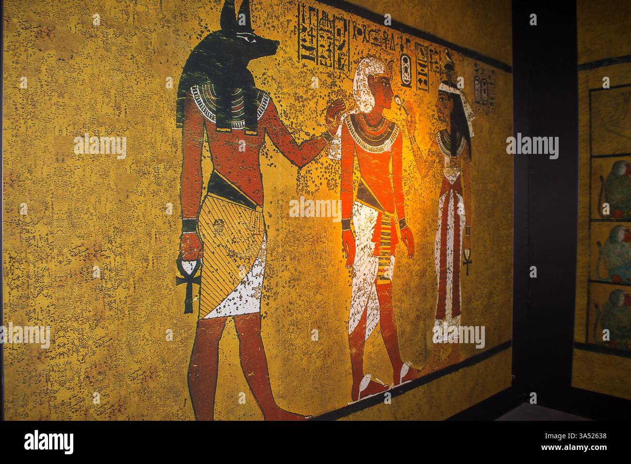 Moscow, VDNH - October 1, 2022. The exhibition "Treasures of the Tomb ...