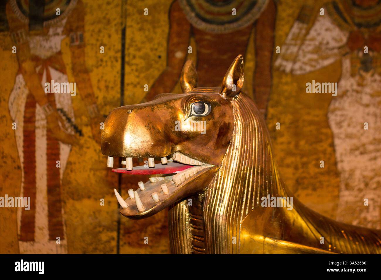 Moscow, VDNH - October 1, 2022. The exhibition "Treasures of the Tomb ...