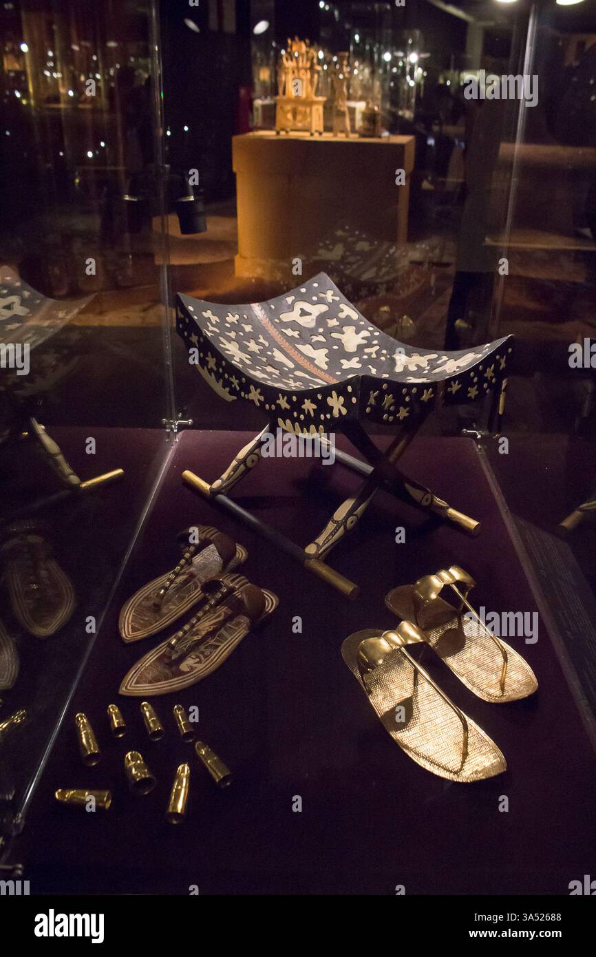 Moscow, VDNH - October 1, 2022. The exhibition "Treasures of the Tomb ...