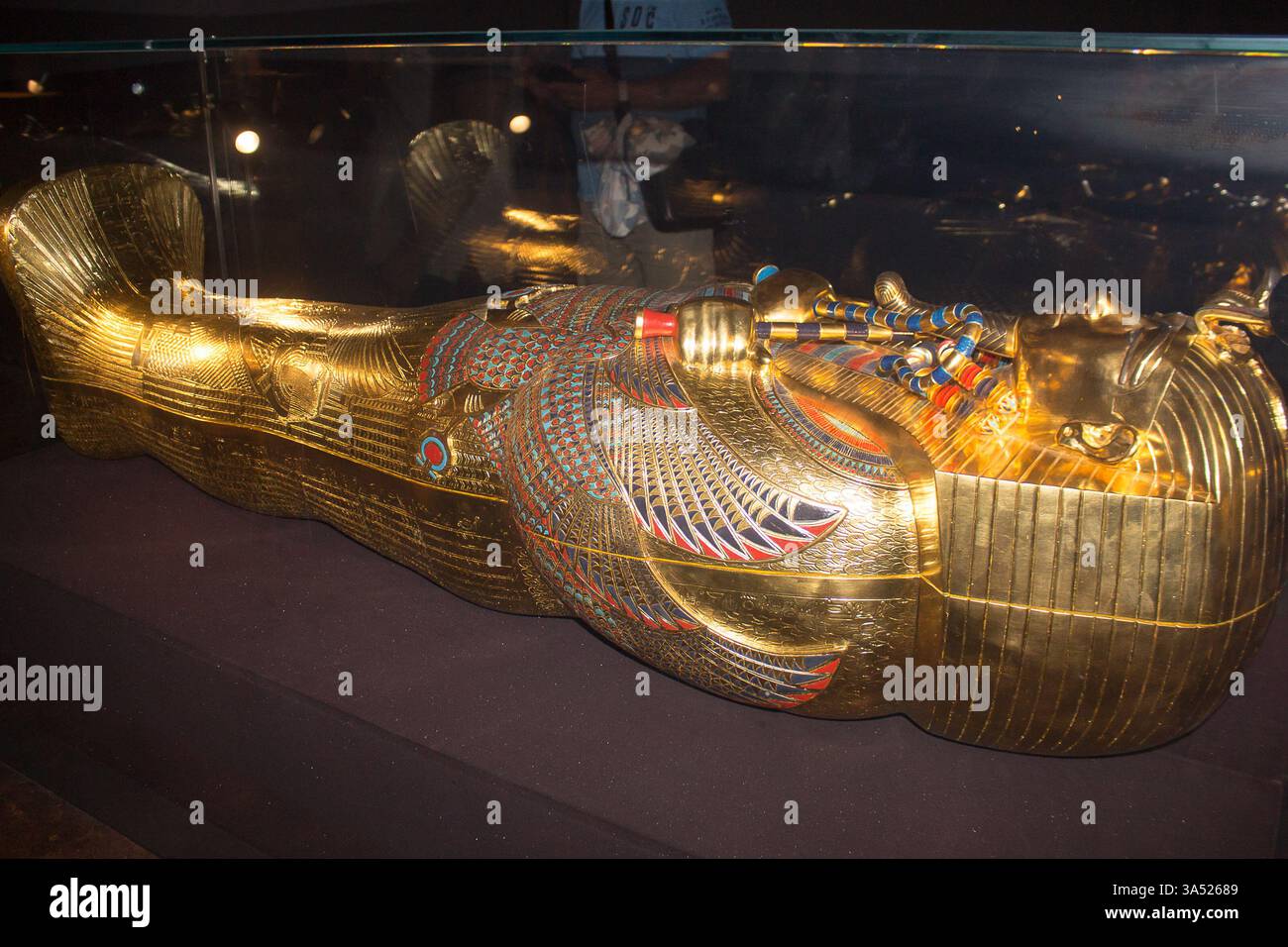 Moscow, VDNH - October 1, 2022. The exhibition "Treasures of the Tomb ...