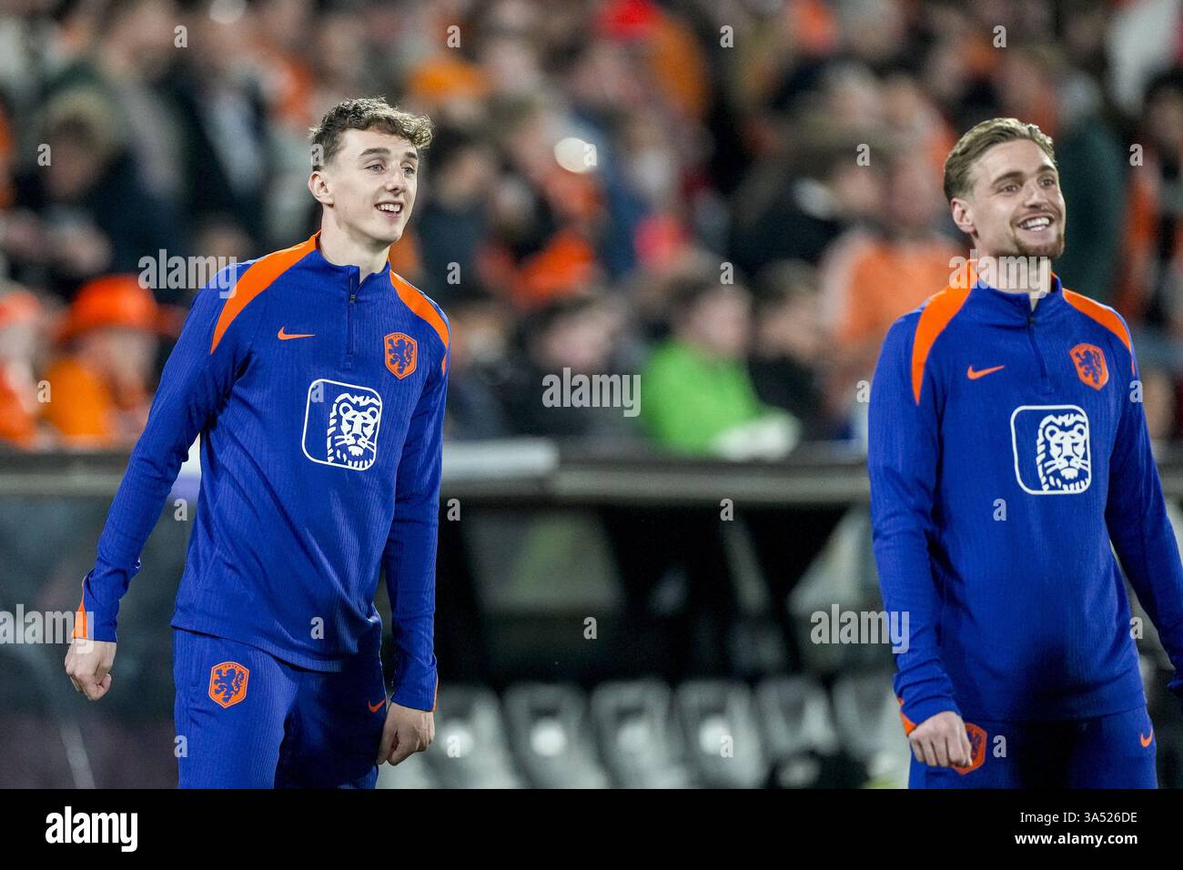 Rotterdam, Netherlands. 20th Mar, 2025. ROTTERDAM, 20-03-2025, Stadium ...