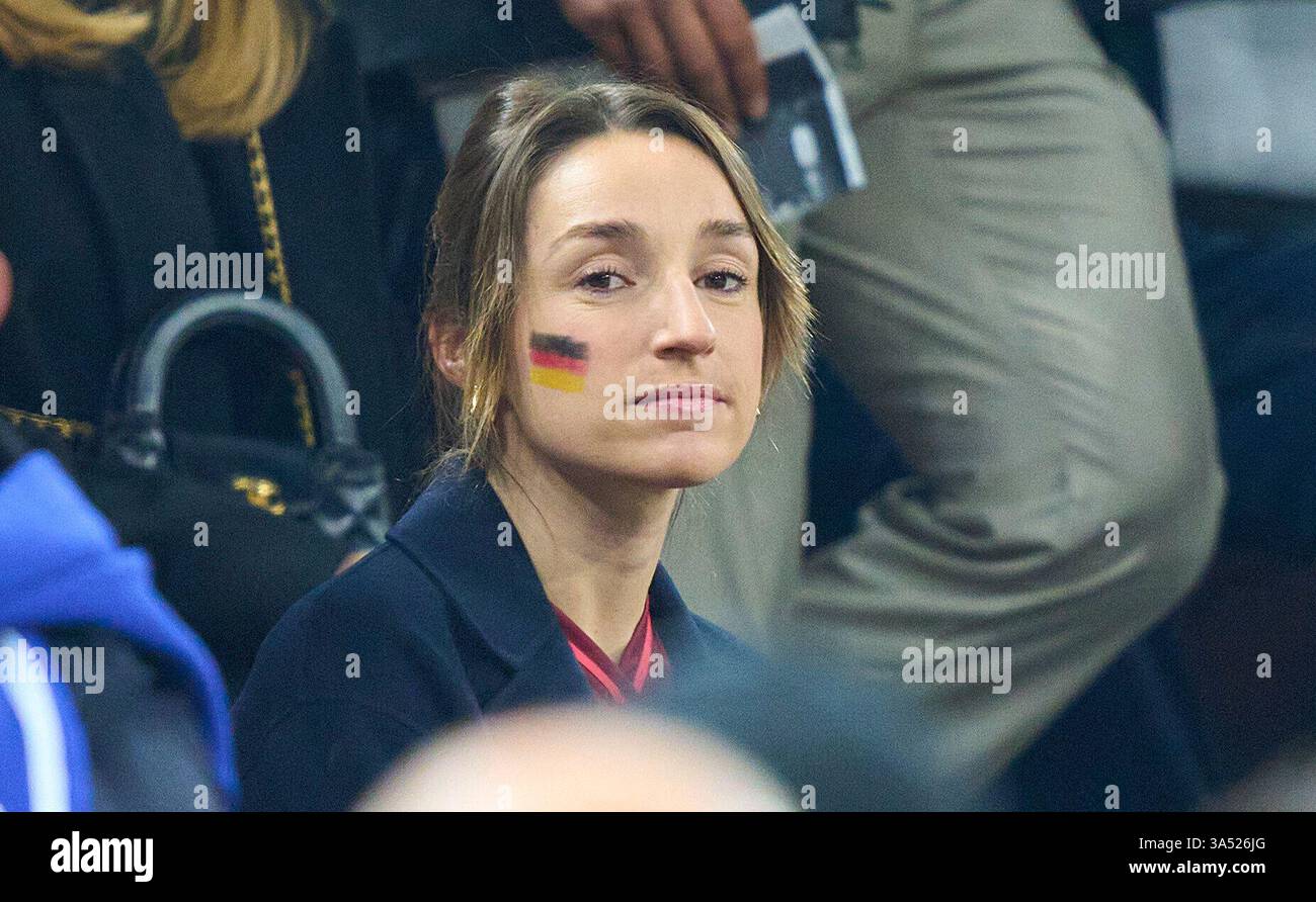 Lena Wurzenberger, girlfriend of Julian Nagelsmann, coach DFB, in the ...