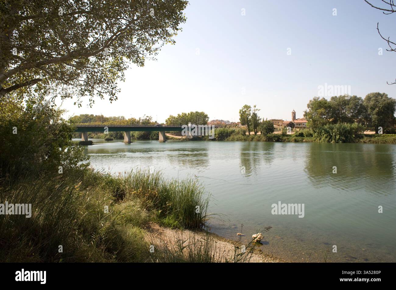 Ter river background torroella hi-res stock photography and images - Alamy