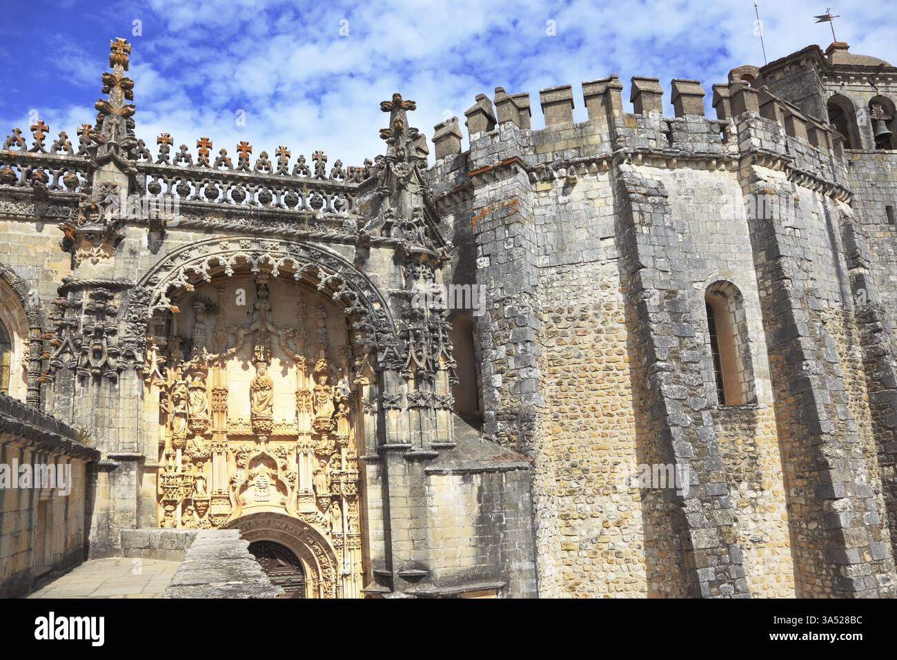 The monument of medieval religious architecture. Well protected and ...