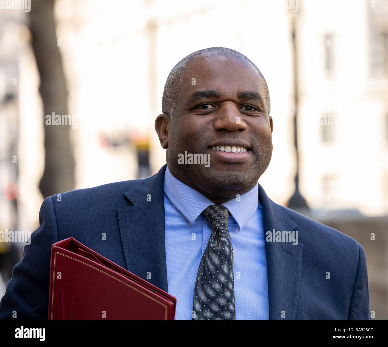 London, UK. 20th Mar, 2025. David Lammy, Foreign Secretary, taking a ...