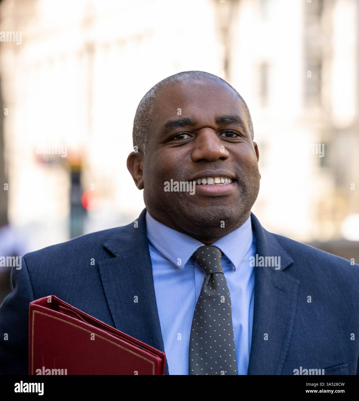 London, UK. 20th Mar, 2025. David Lammy, Foreign Secretary, taking a ...