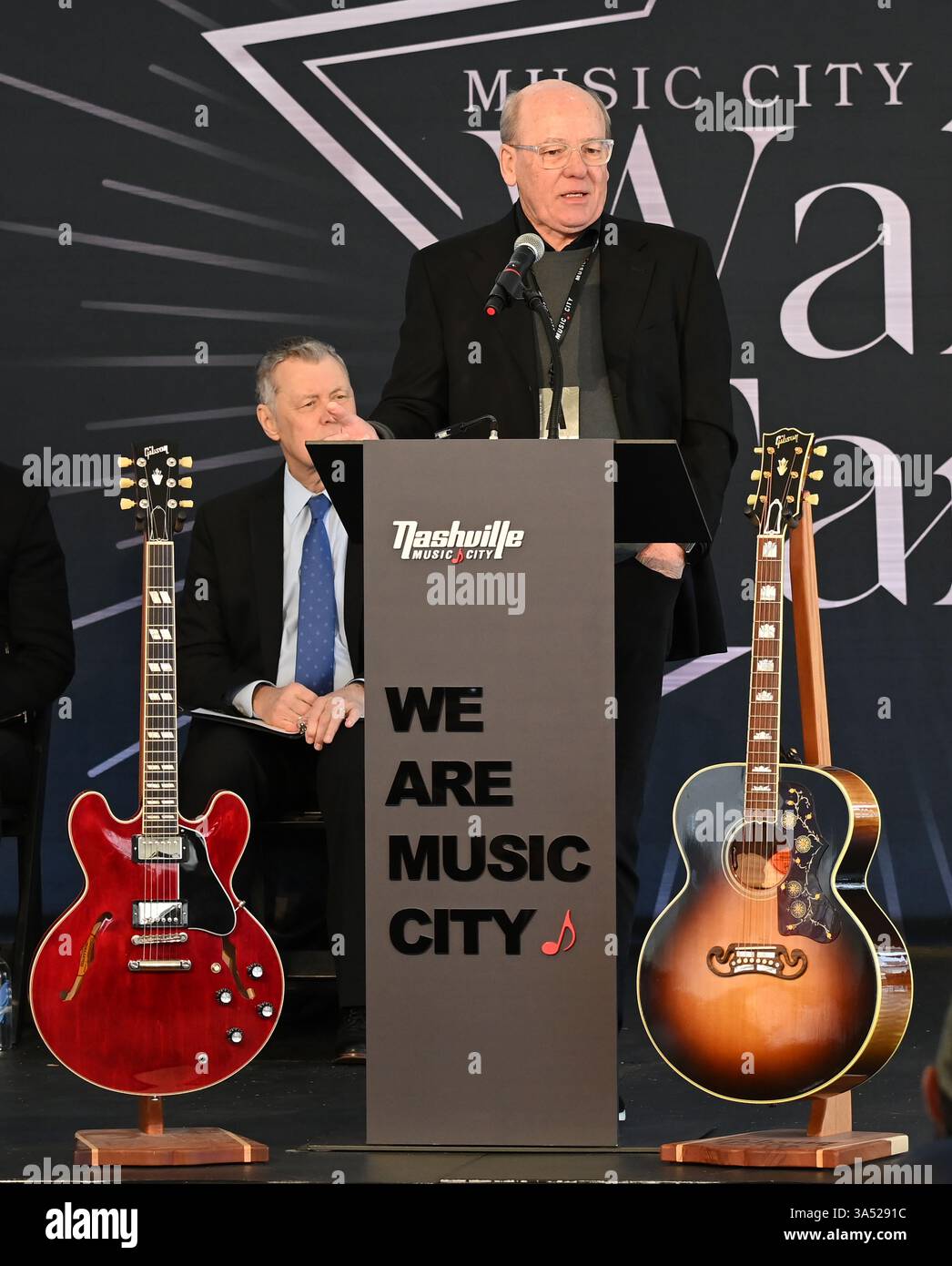 Nashville, USA. 20th Mar, 2025. Colin V. Reed speaking onstage at Luke ...
