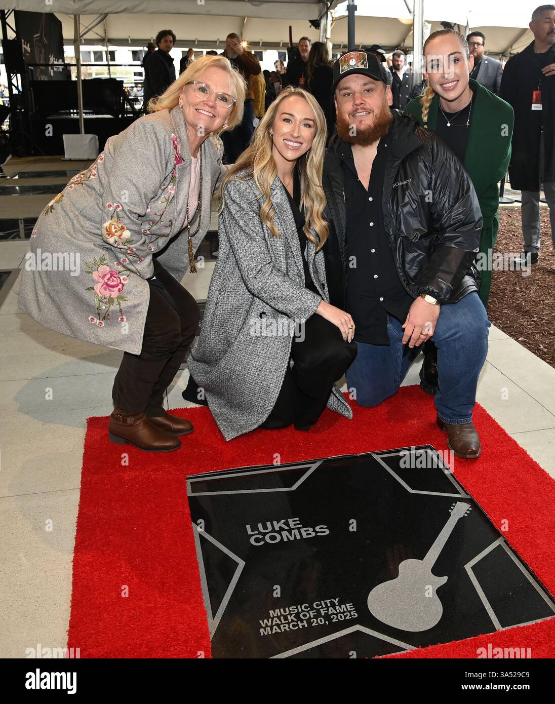 Nashville, USA. 20th Mar, 2025. Rhonda Combs, Nicole Hocking, Luke ...