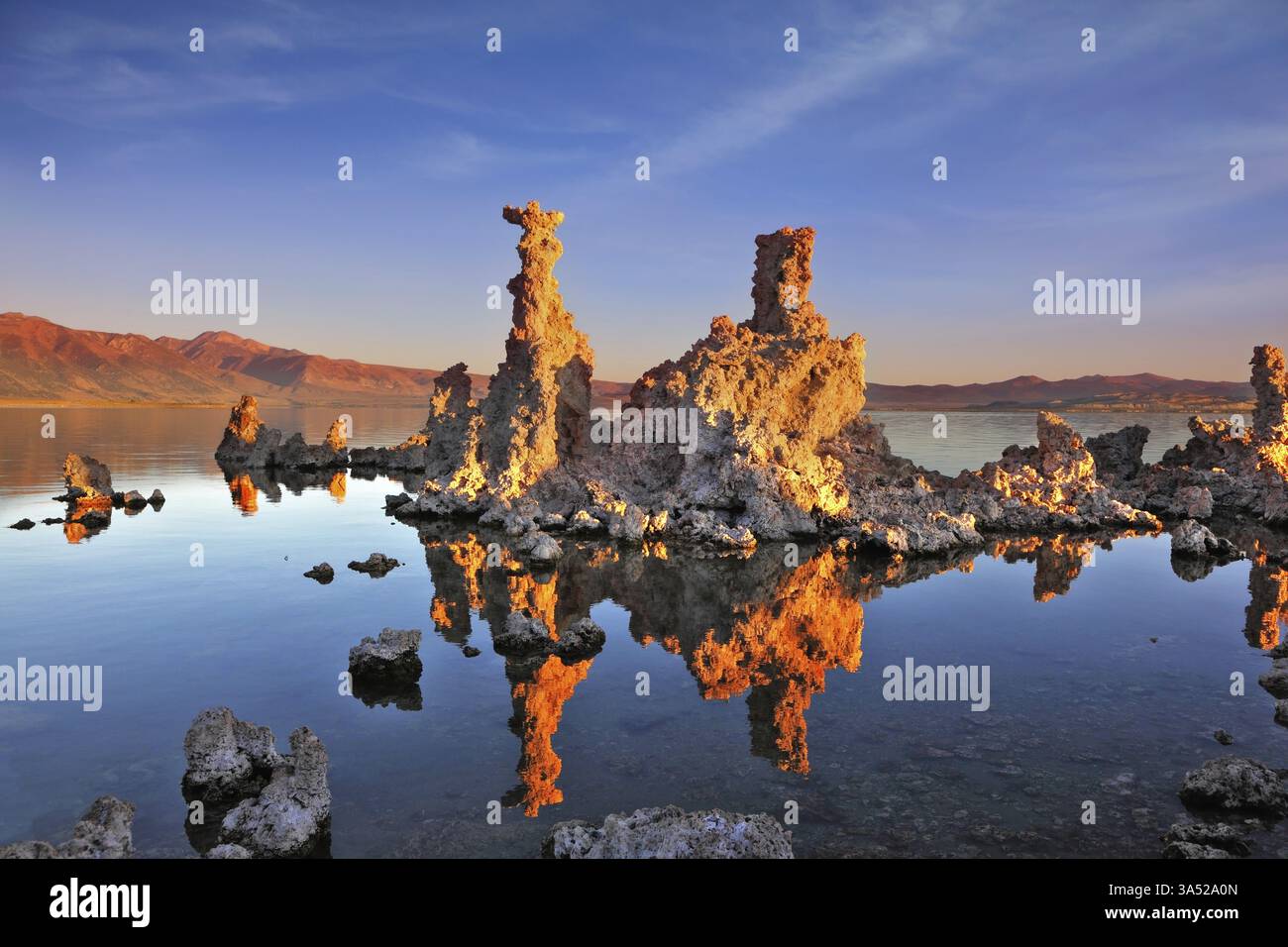 The magic of Mono Lake. Outliers - bizarre calcareous tufa formation on ...