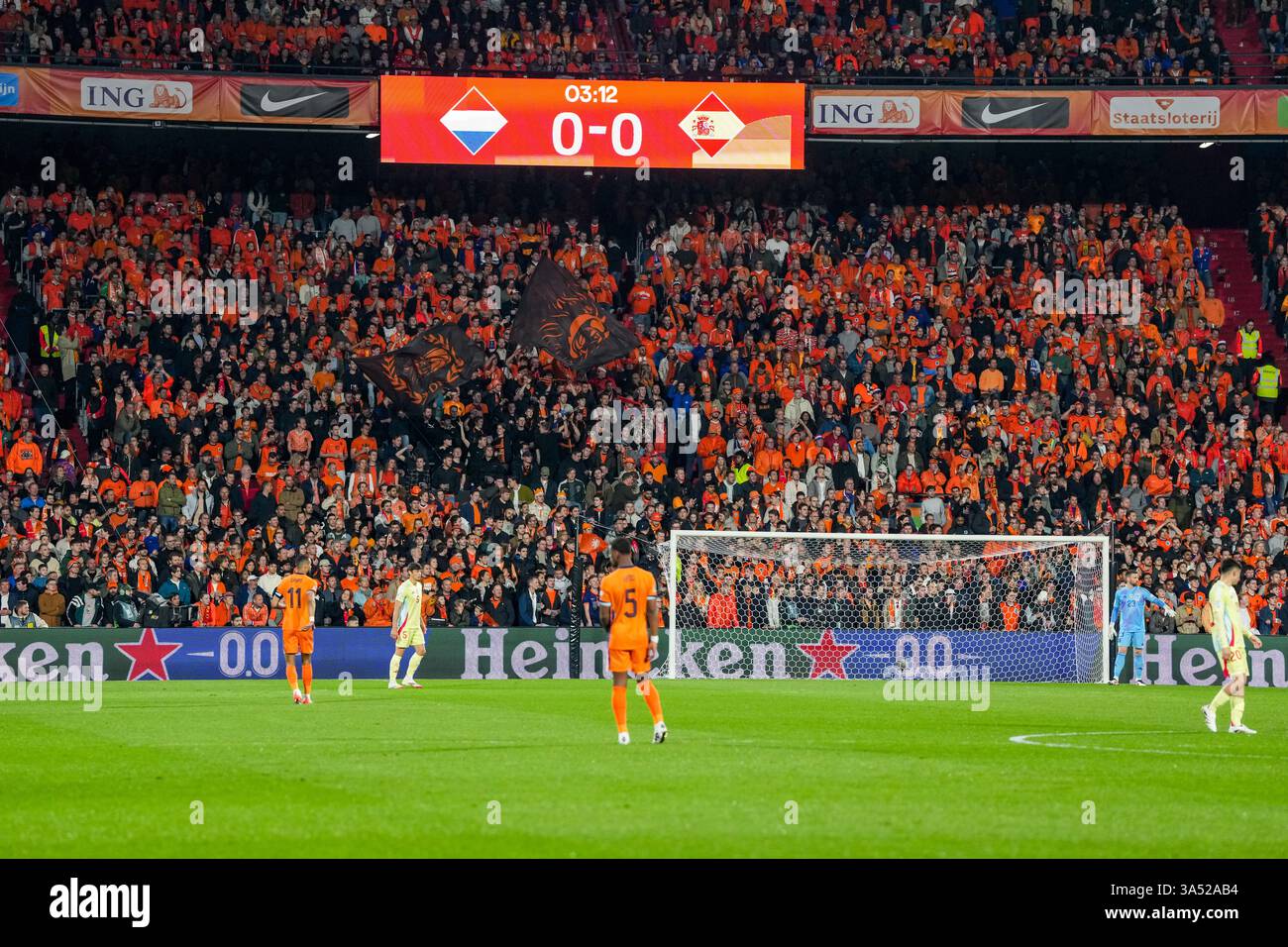 Rotterdam, The Netherlands. 20th Mar, 2025. Rotterdam - Score, 0-0 ...