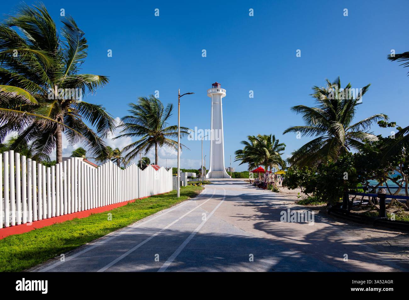Mahahual lighthouse hi-res stock photography and images - Alamy