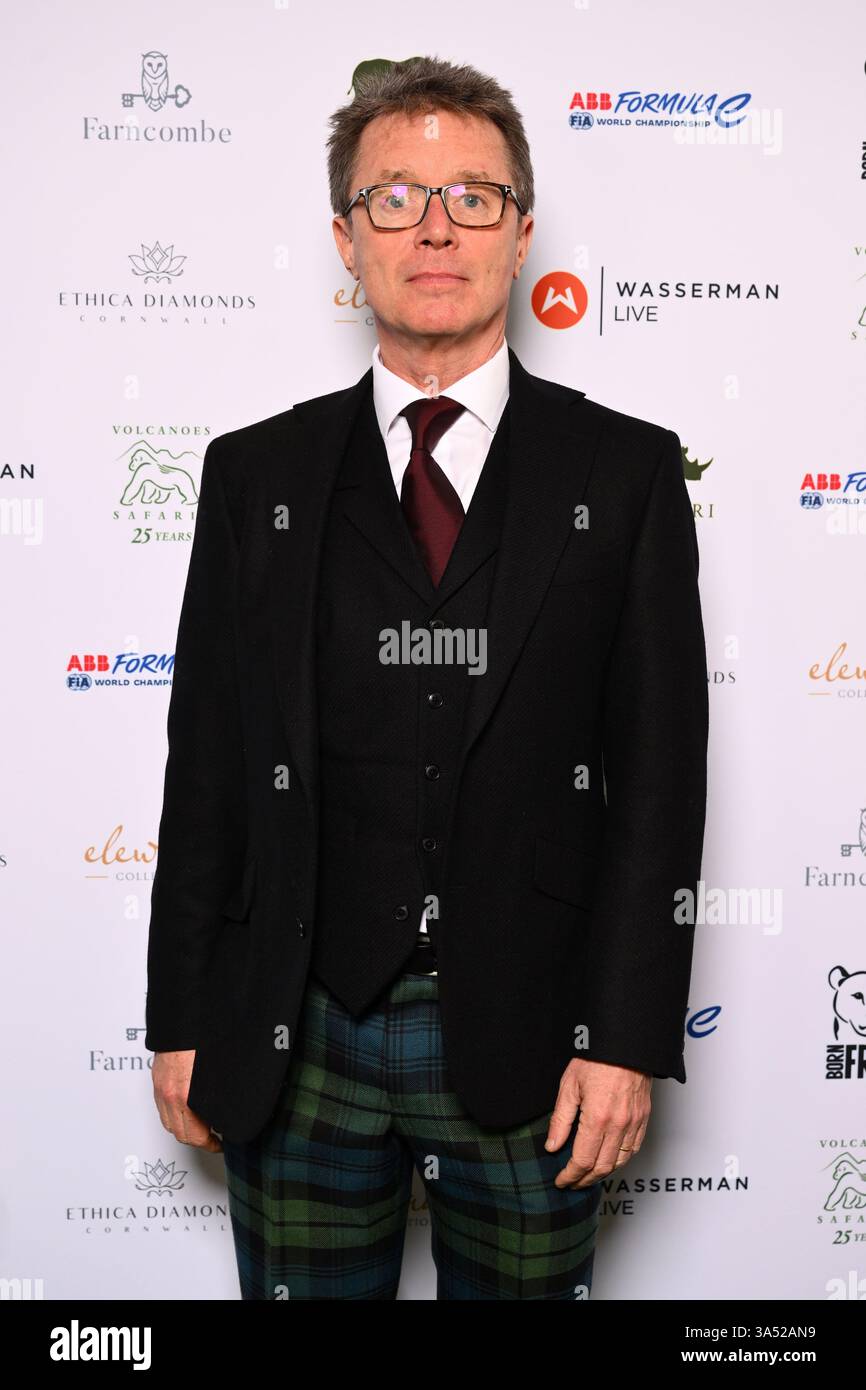 EDITORIAL USE ONLY Nicky Campbell attends Born Free's 'Footsteps to ...