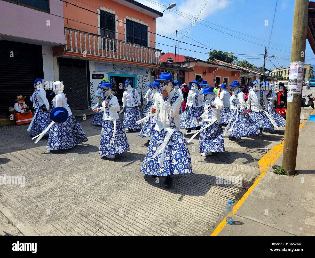 Xicotepec, Puebla, Mexico - Mar 2 2025: Dance of the Huehues ...