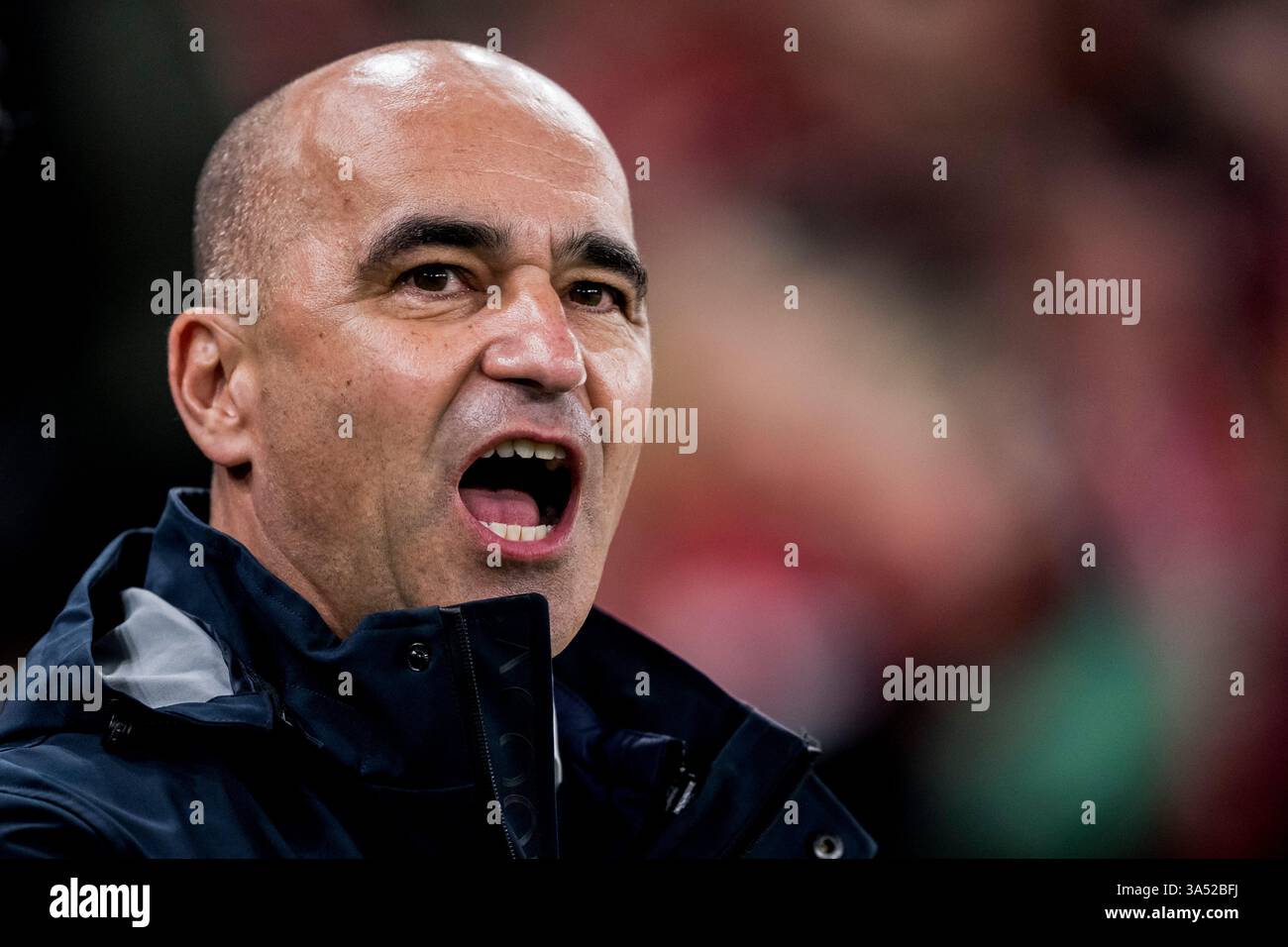 Head coach Roberto Martinez of, Portugal. , . during the Nations League ...