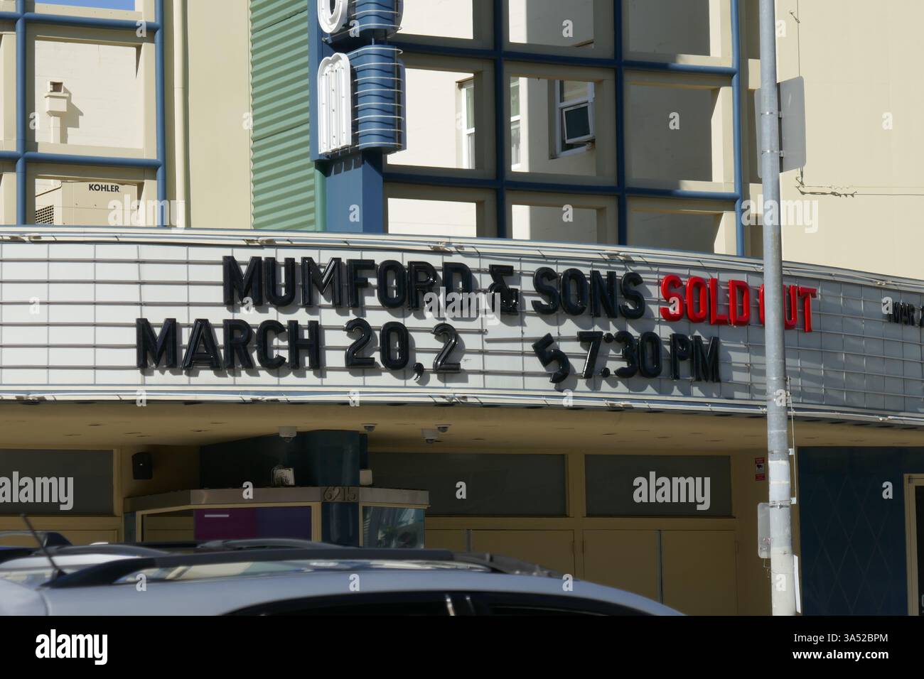 Los Angeles, California, USA 19th March 2025 Mumford & Sons Concert ...