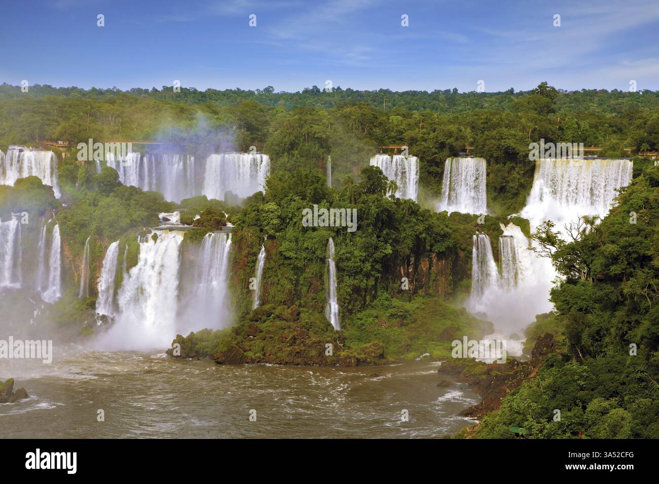 The most famous waterfalls in the world - Iguazu Stock Photo - Alamy