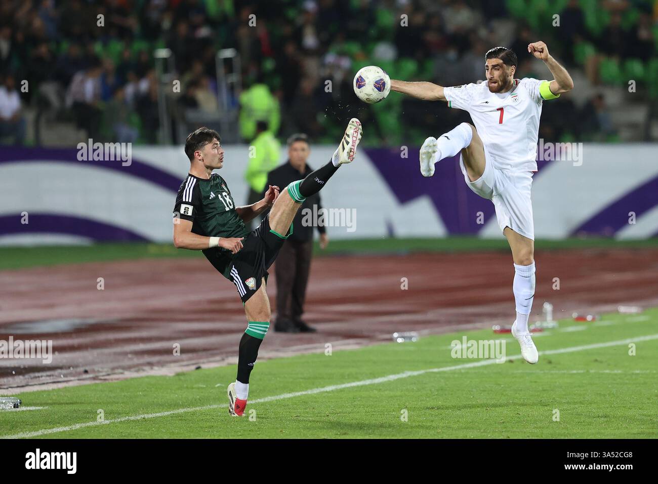 TEHRAN, IRAN - 20 March 2025 - Mackenzie Hunt of United Arab Emirates ...