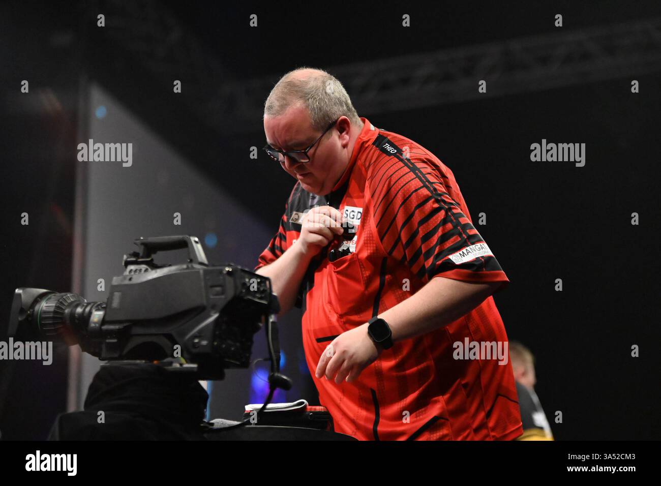 20th March 2025, Utilita Arena, Cardiff, Wales; 2025 PDC Premier League ...