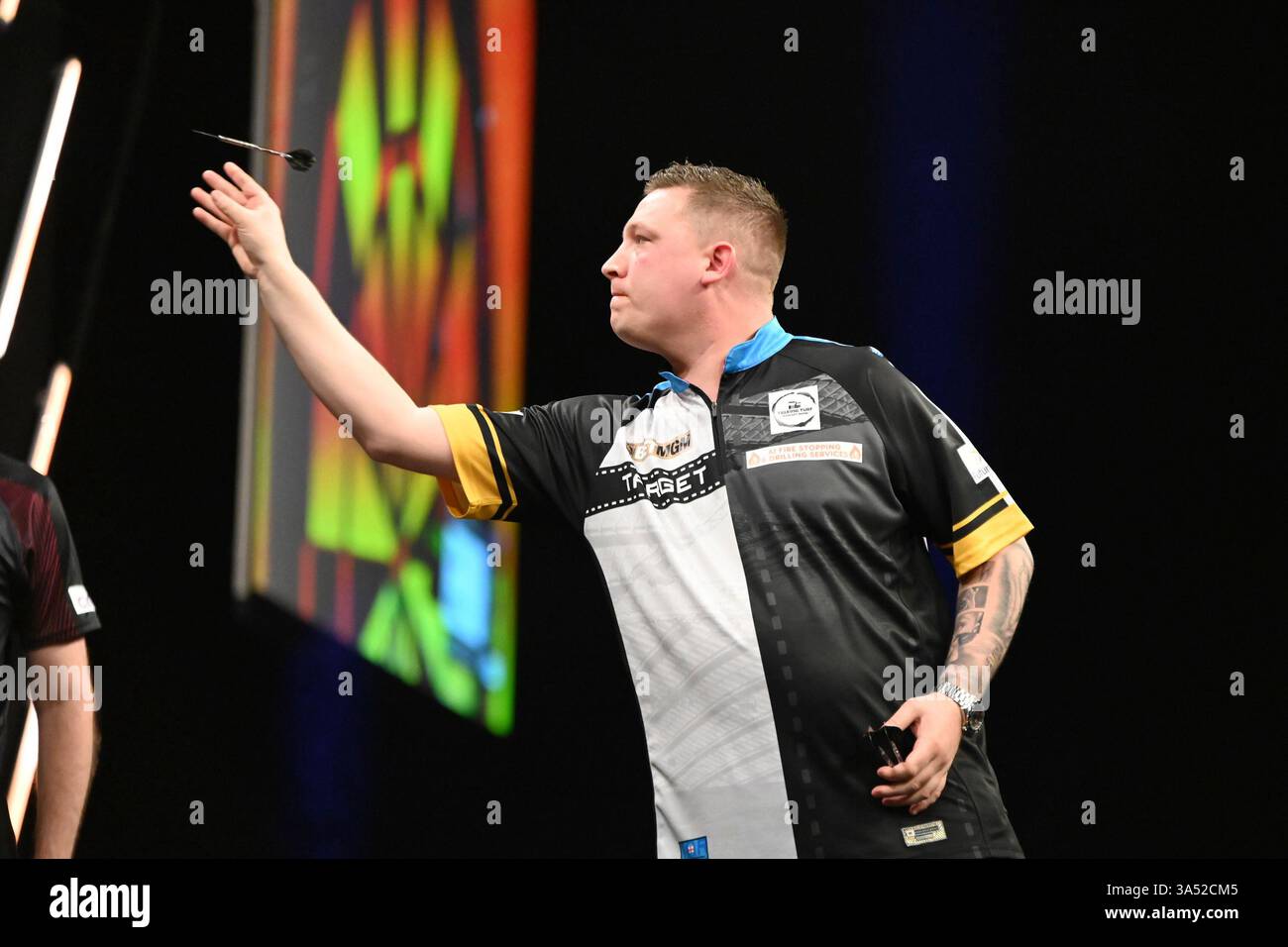 Utilita Arena, Cardiff, UK. 20th Mar, 2025. 2025 PDC Premier League ...