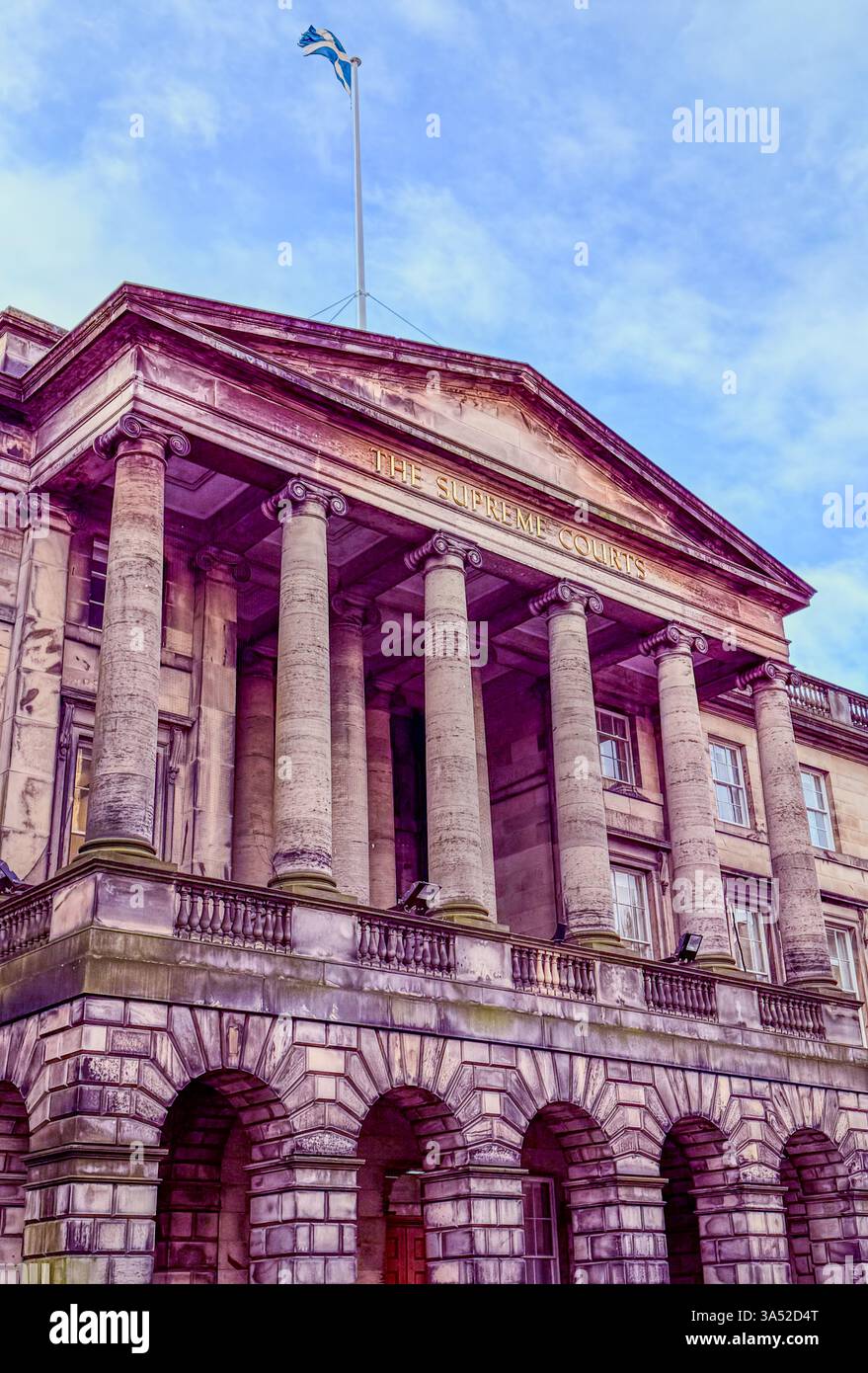 The Supreme Courts of Scotland, standing in grandeur at Parliament ...
