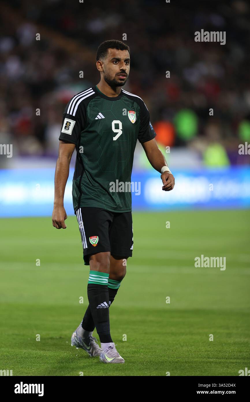TEHRAN, IRAN - 20 March 2025 - Harib Suhail during the FIFA World Cup ...